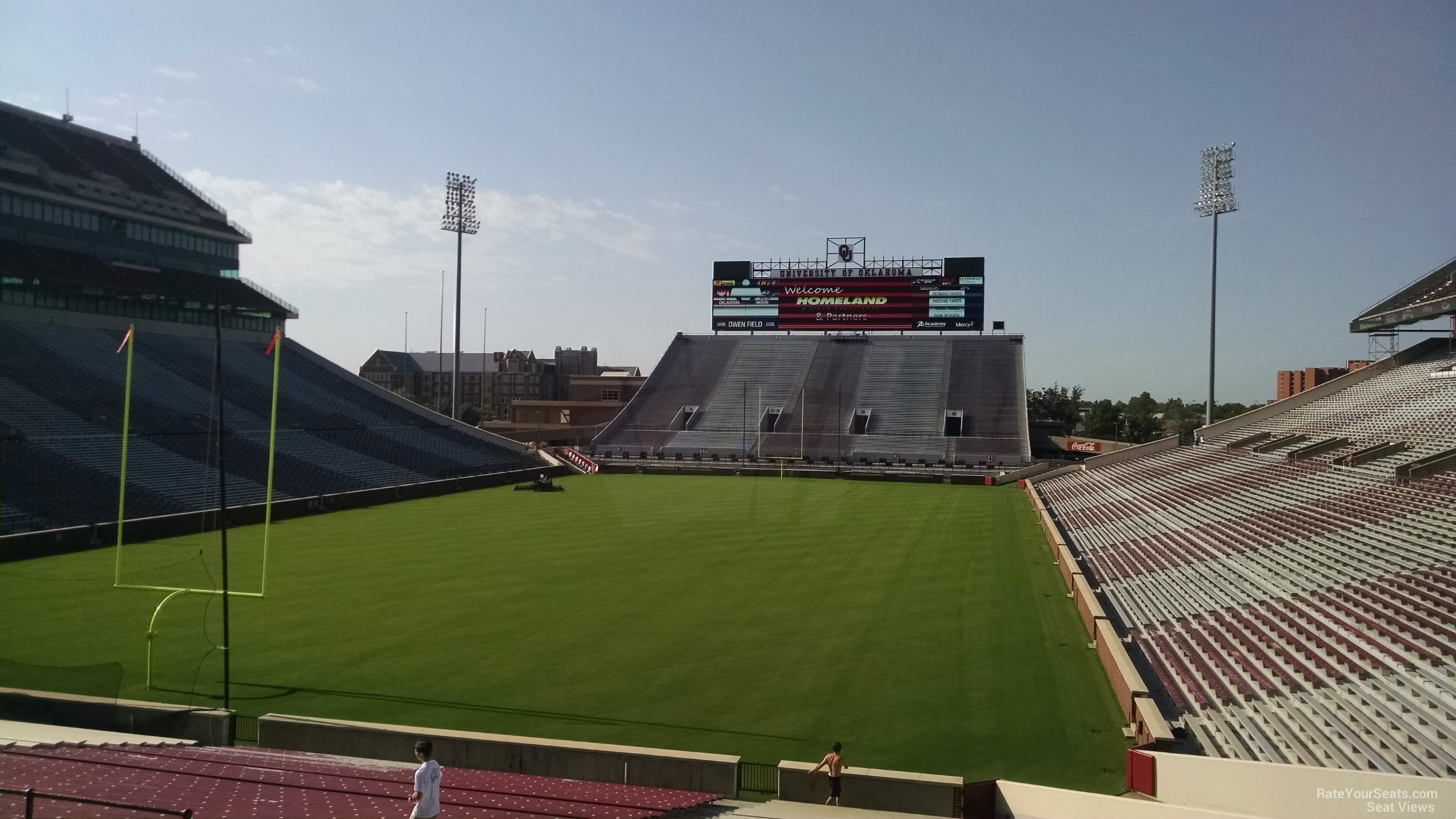 Oklahoma Memorial Stadium Section 16 - RateYourSeats.com