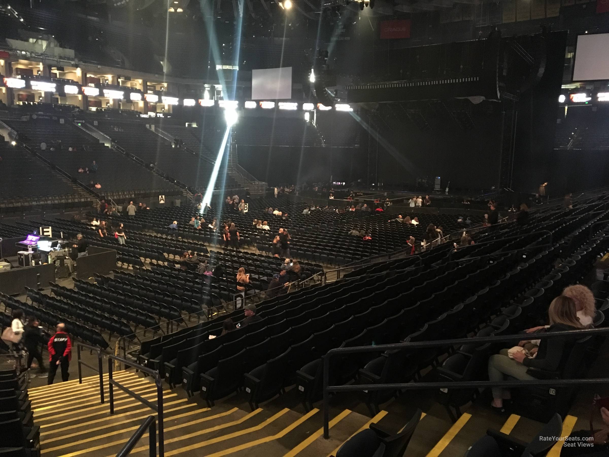 Section 104 at Oakland Arena - RateYourSeats.com