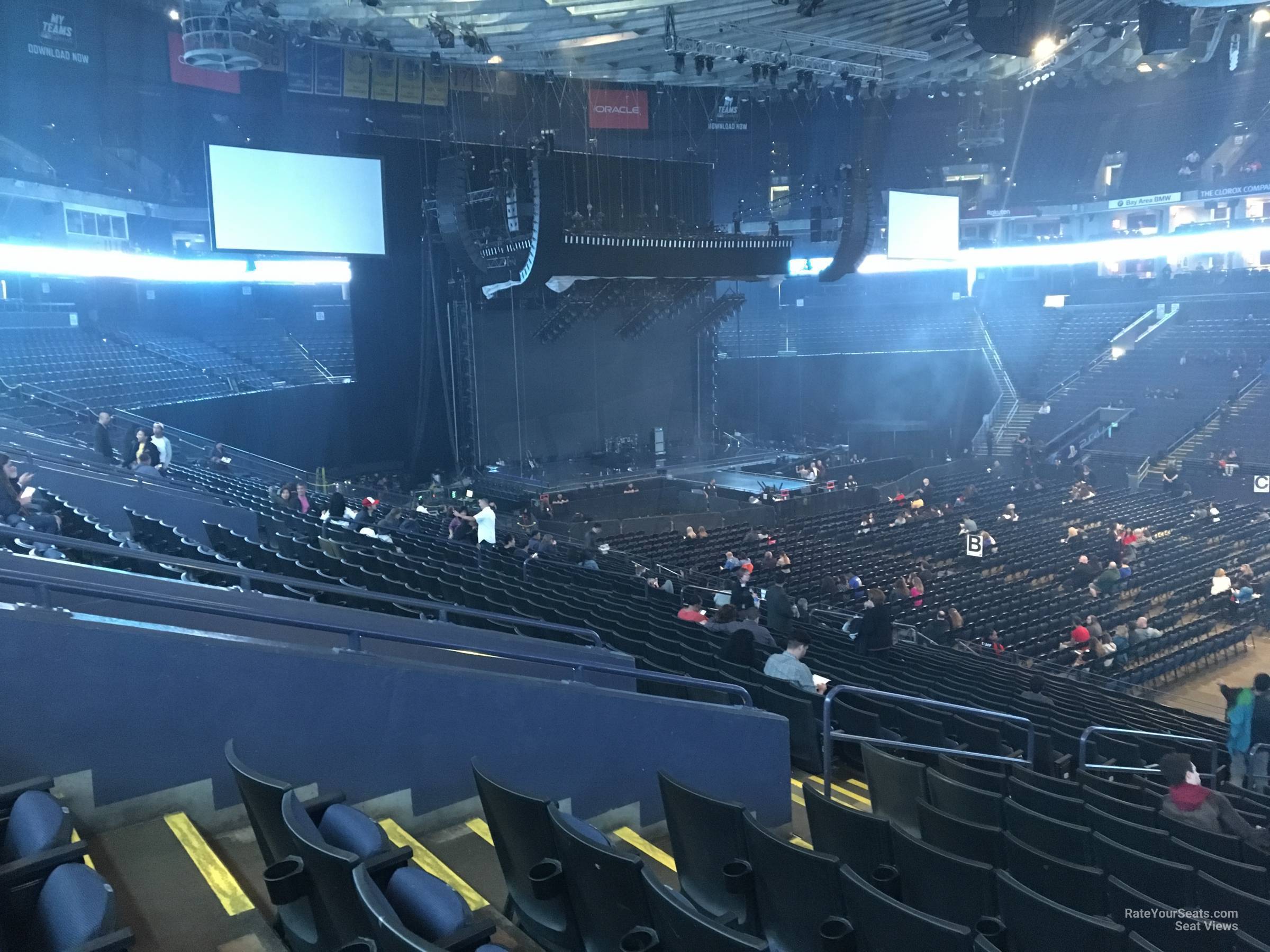 Oracle Arena Section 113 Concert Seating - RateYourSeats.com