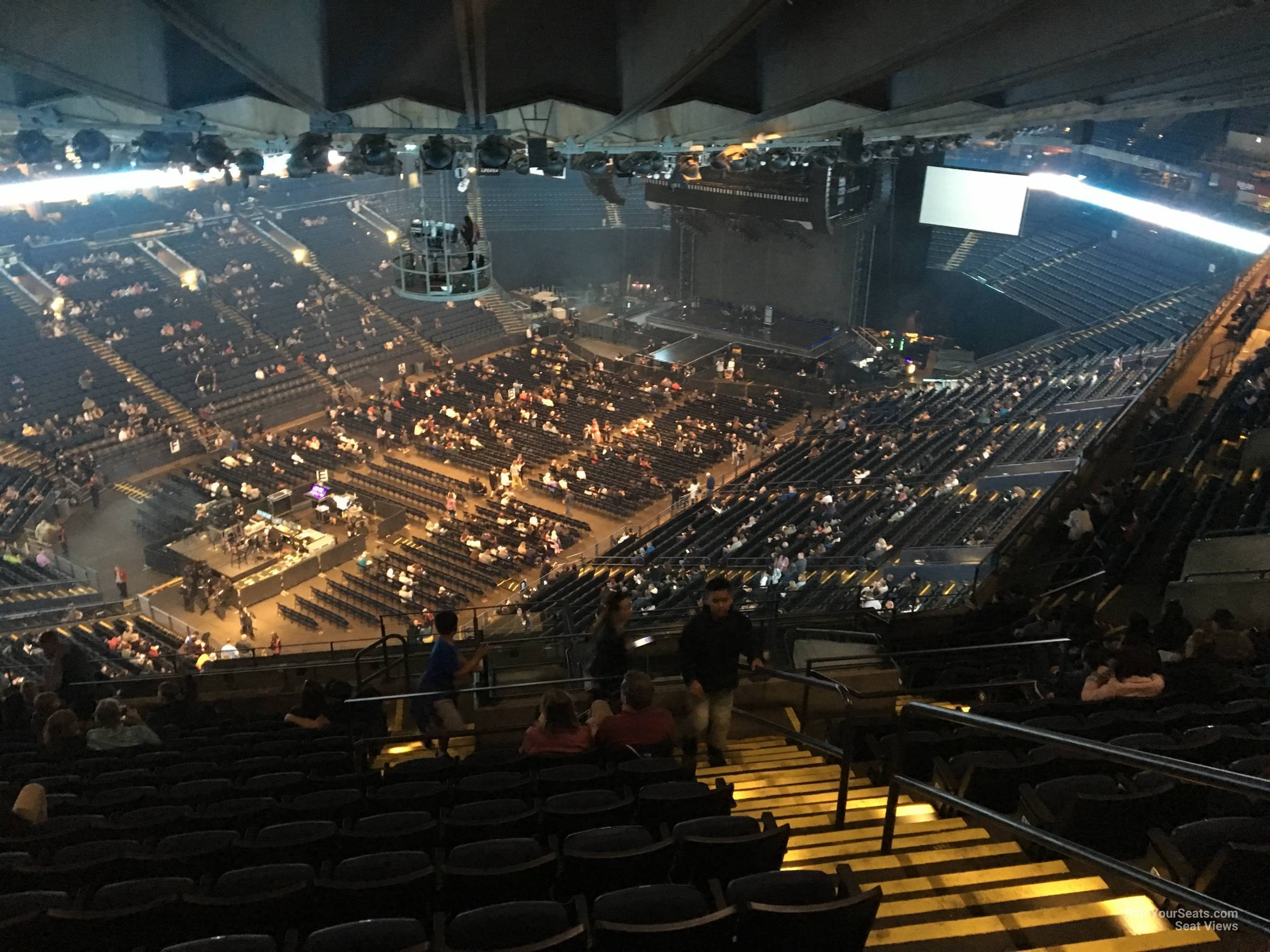 Oracle Arena Seating Chart Concert