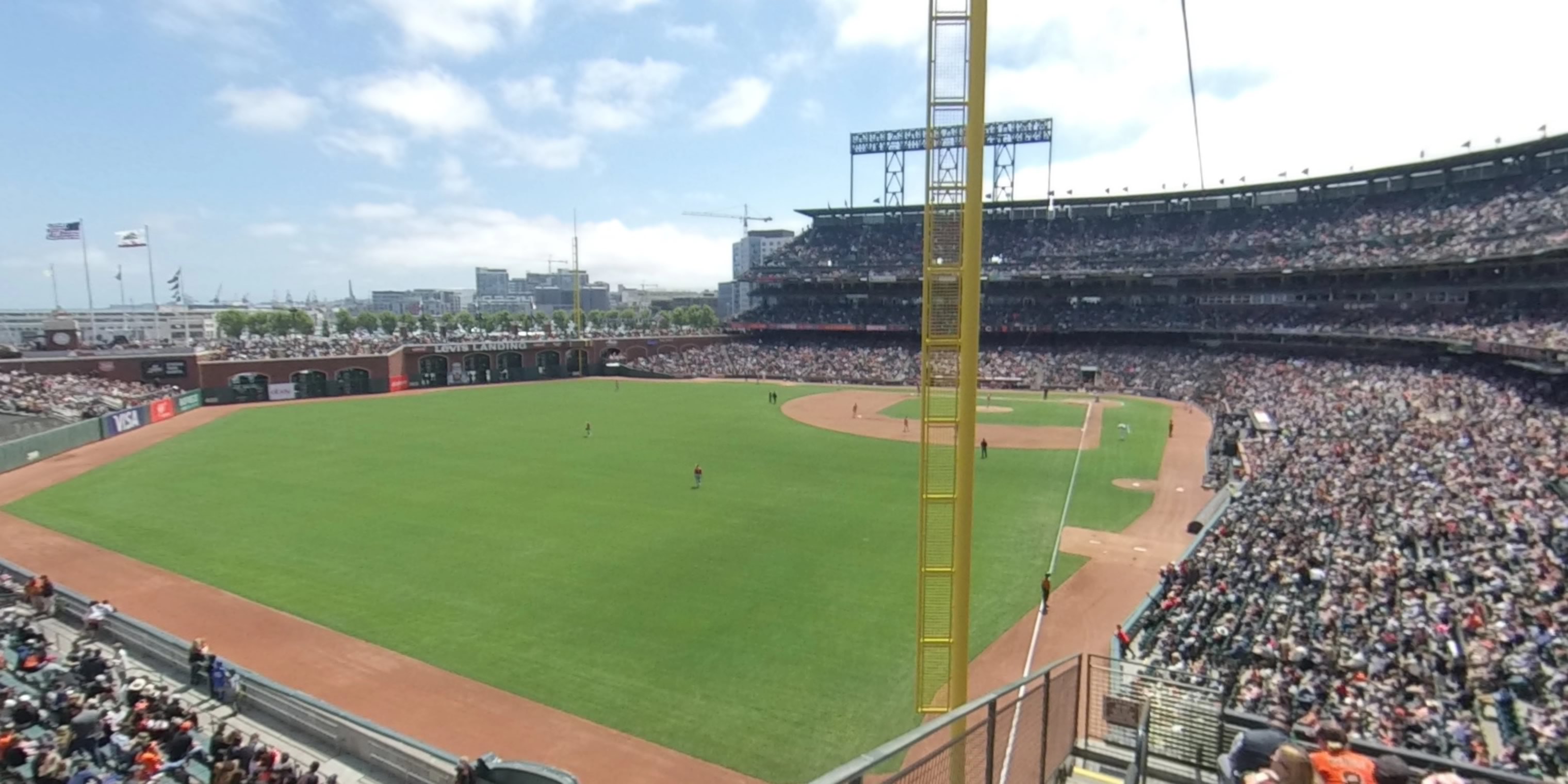 Oracle Park Seating Chart With Rows And Seat Numbers