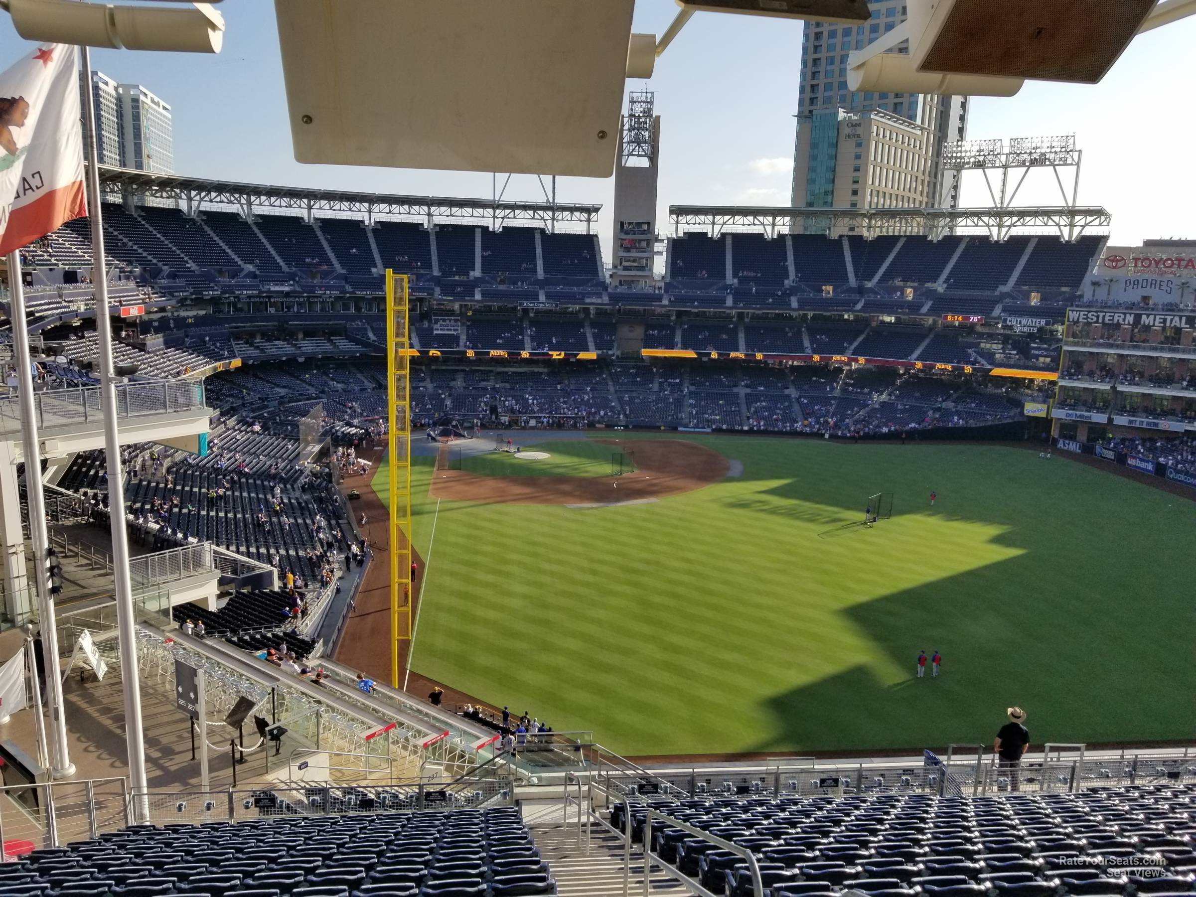 PETCO Park Section 227 - RateYourSeats.com