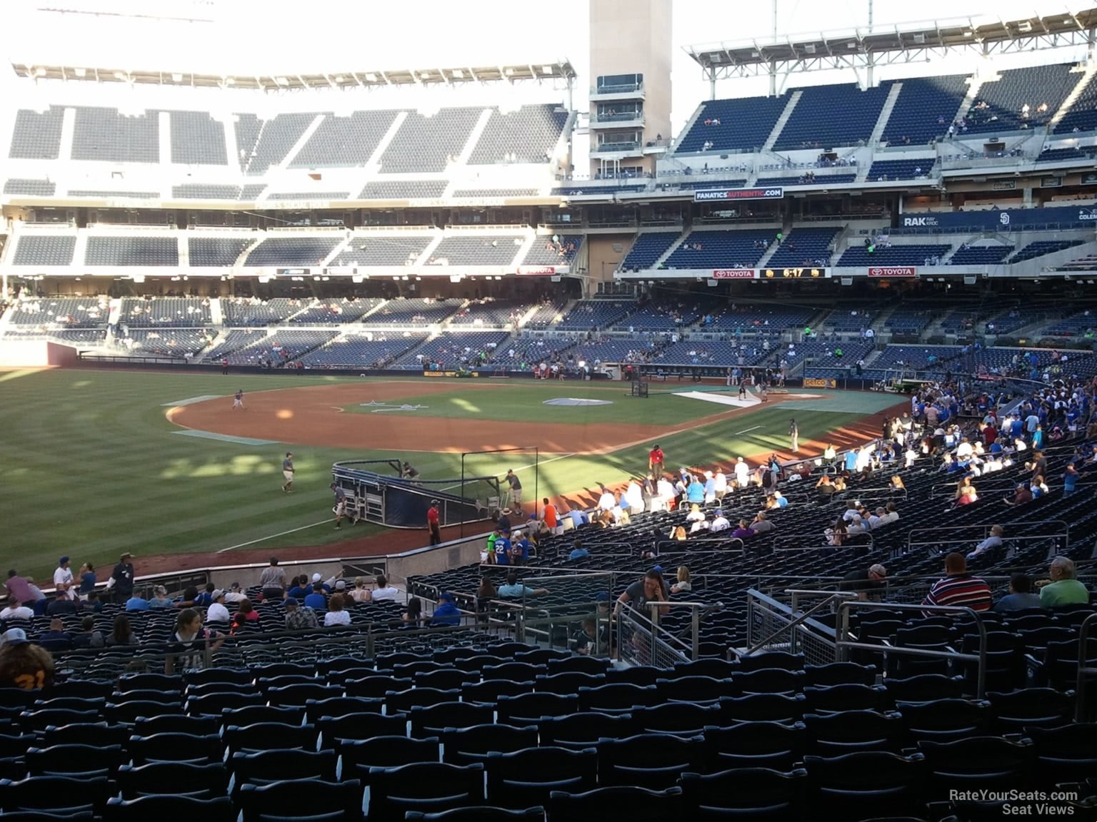 Section 122 at PETCO Park - RateYourSeats.com