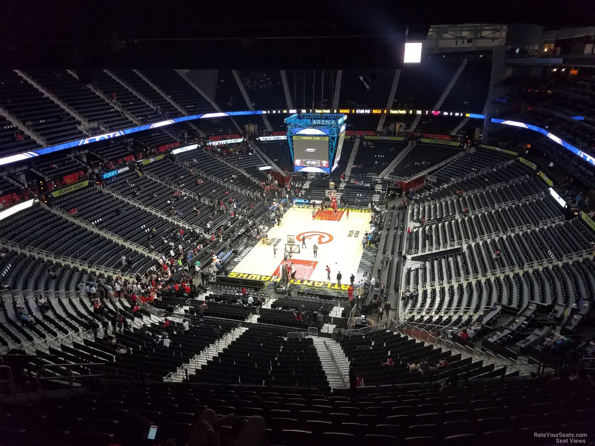 Philips Arena Section 302 - Atlanta Hawks - RateYourSeats.com