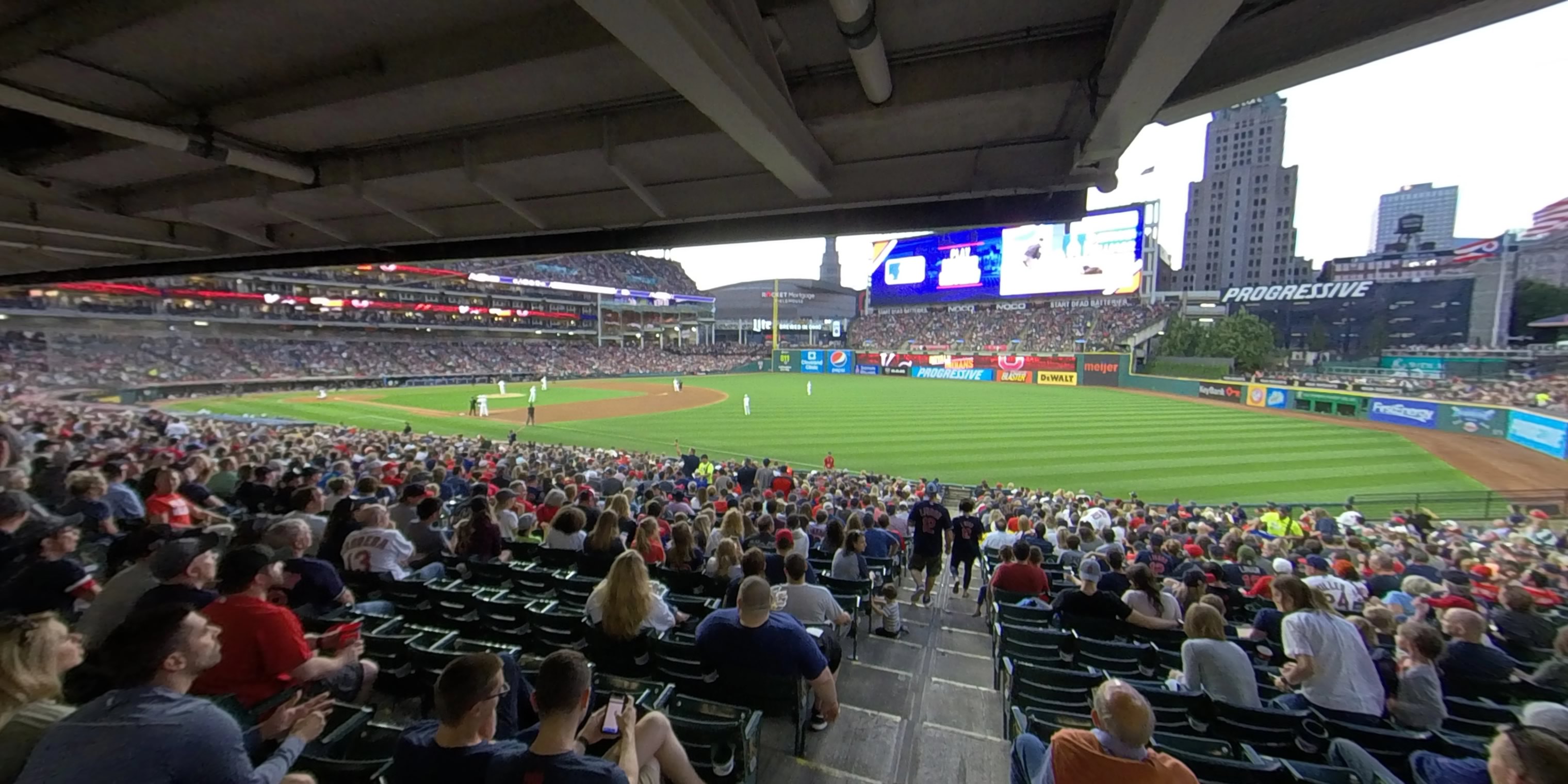 Section 129 at Progressive Field - RateYourSeats.com