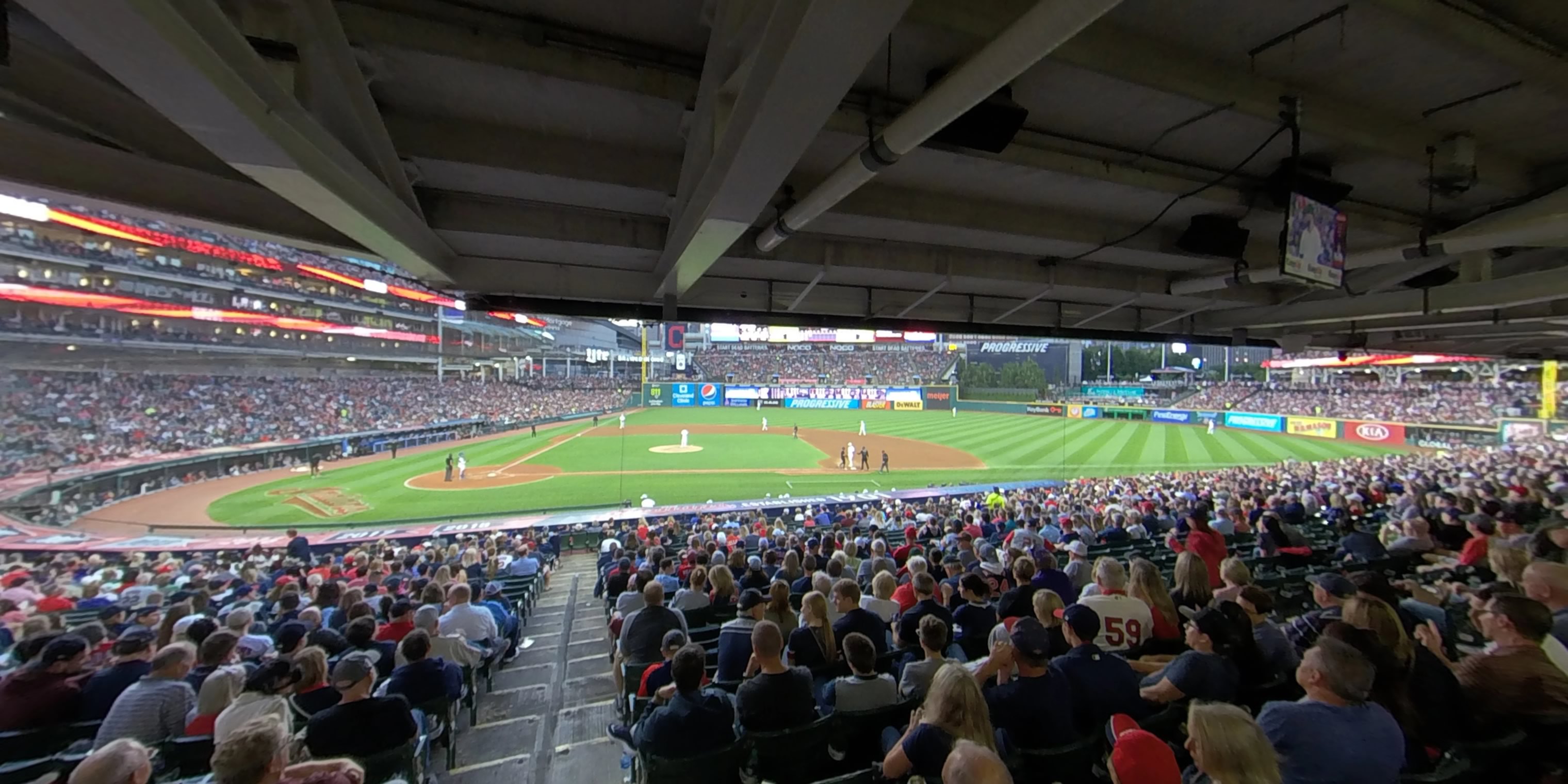 Section 148 at Progressive Field - RateYourSeats.com