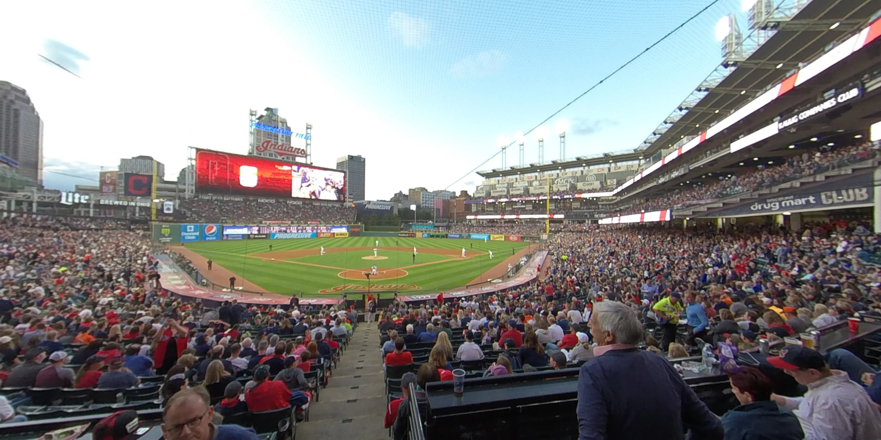 Progressive Field Seating Chart Rows | Cabinets Matttroy