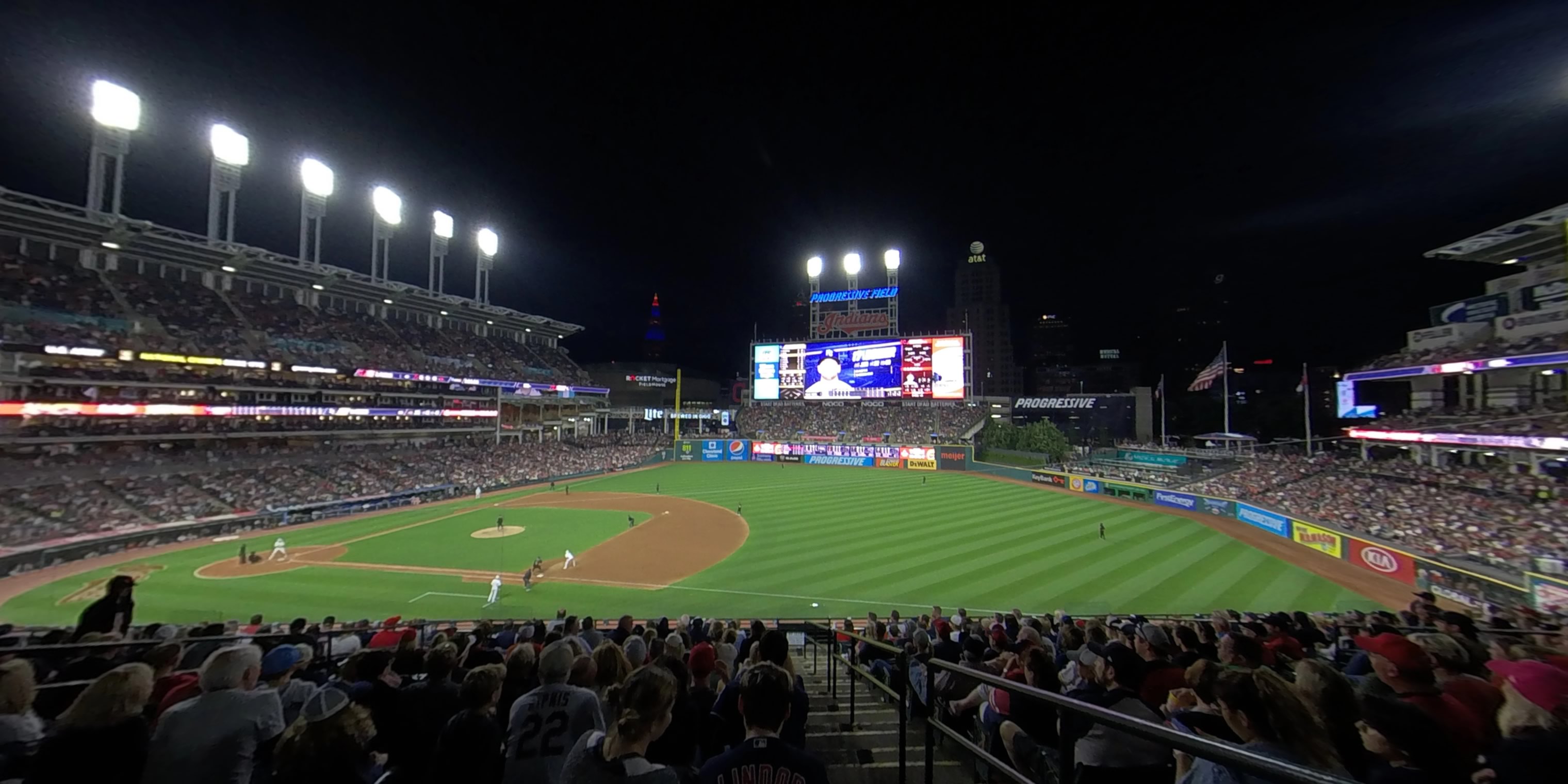 Night At Progressive Field