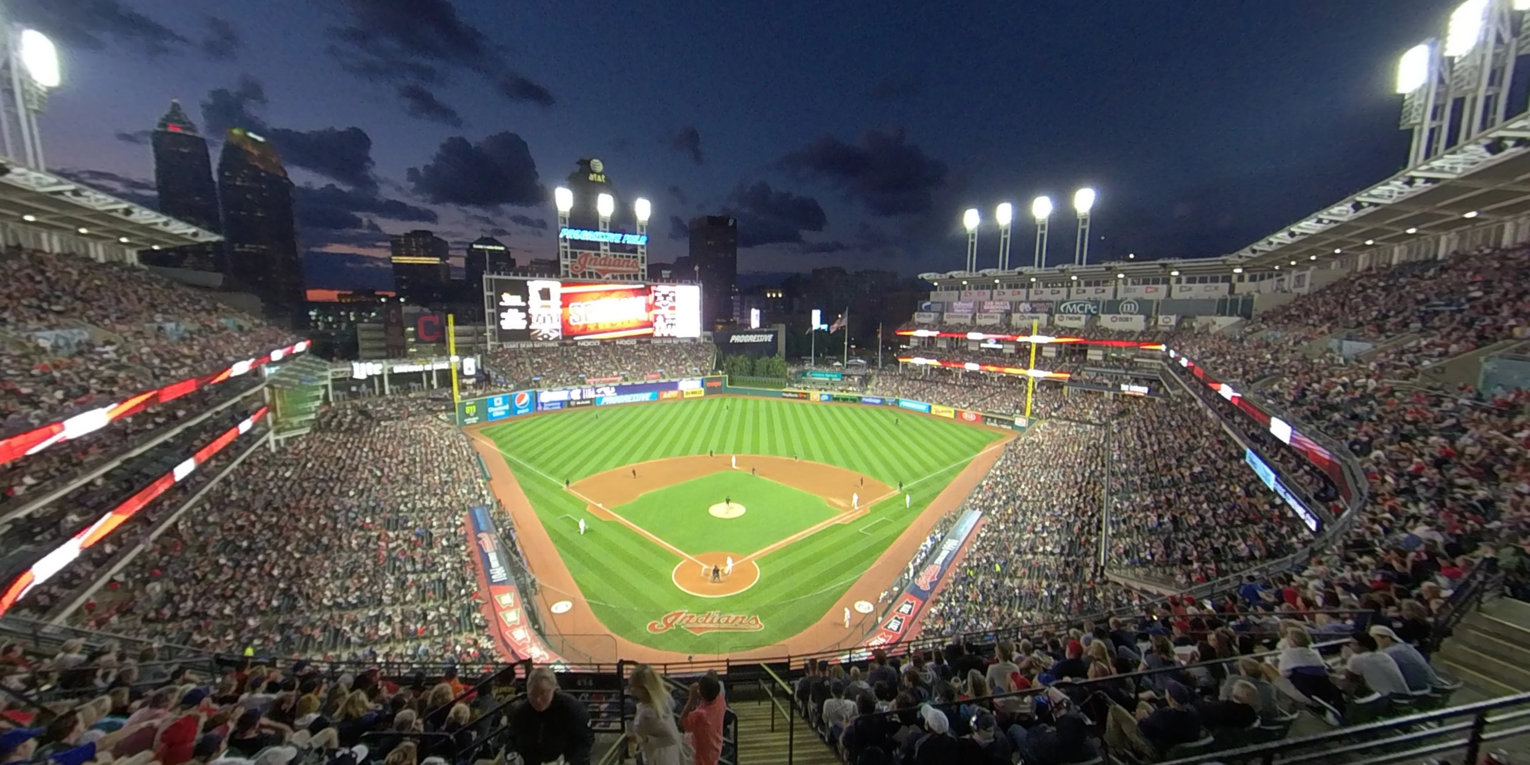 Section 554 at Progressive Field - RateYourSeats.com