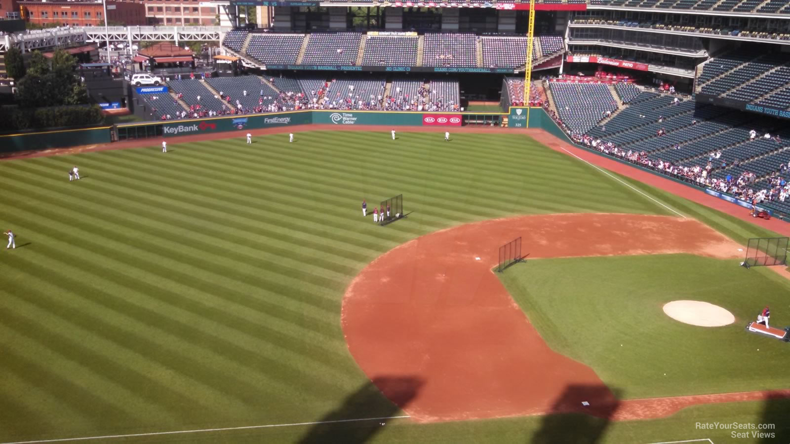 Progressive Field With A Window
