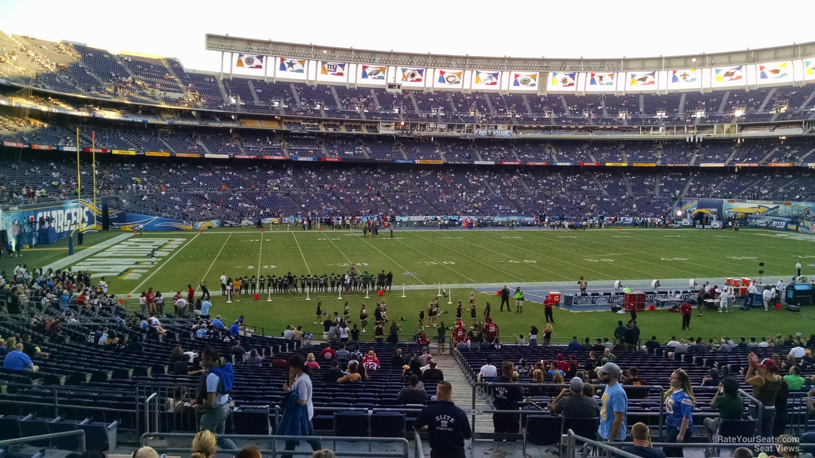 Qualcomm Stadium Seating Map