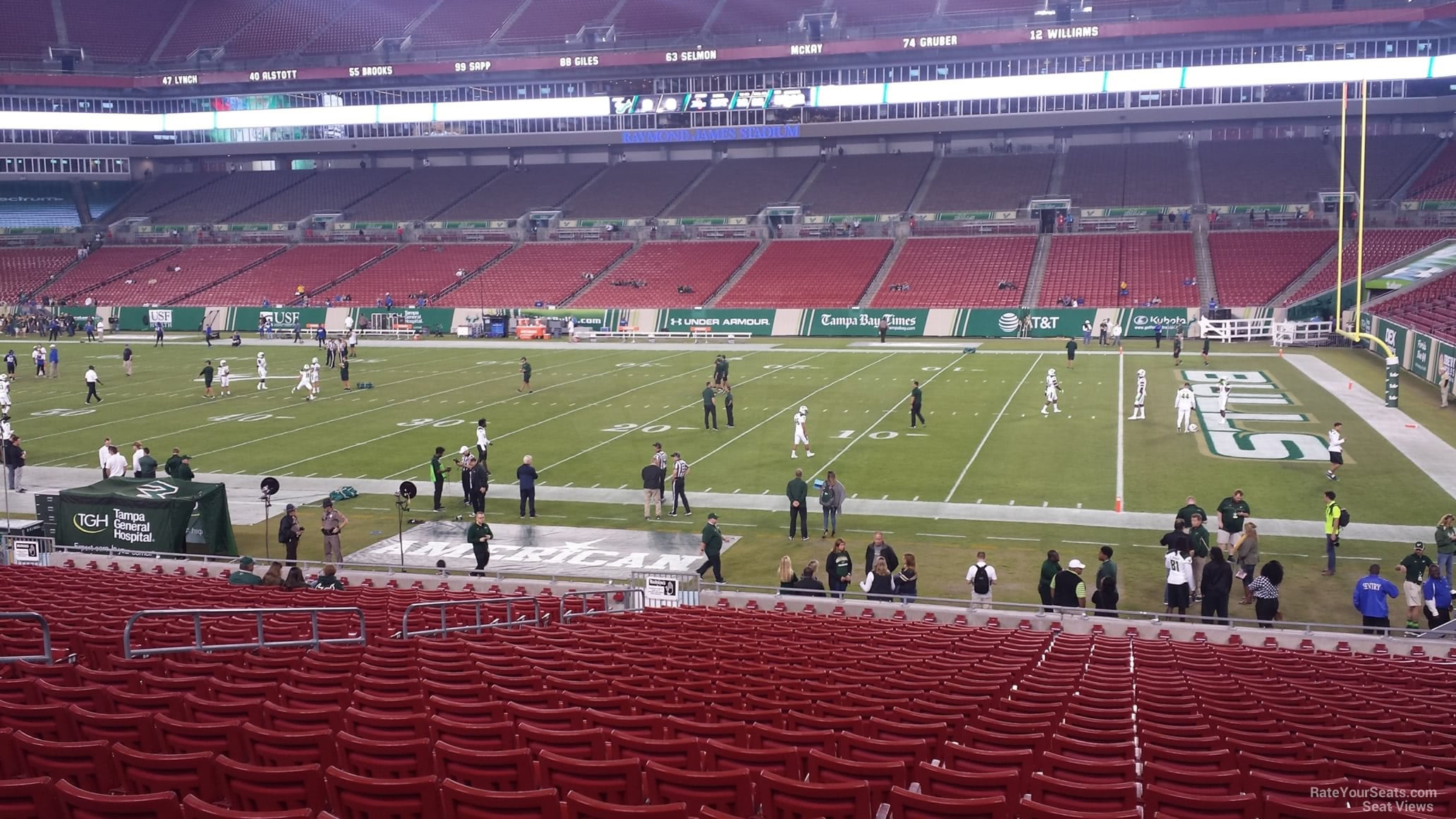 Section 114 at Raymond James Stadium - RateYourSeats.com