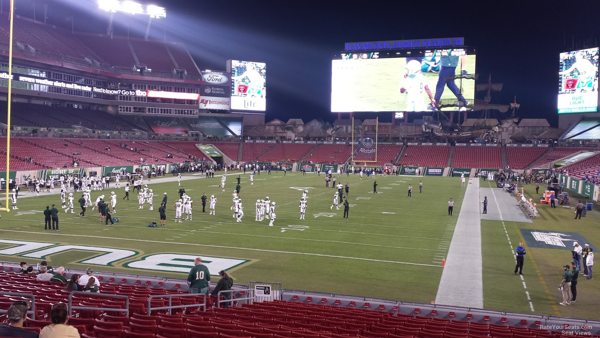 Section 125 at Raymond James Stadium - RateYourSeats.com