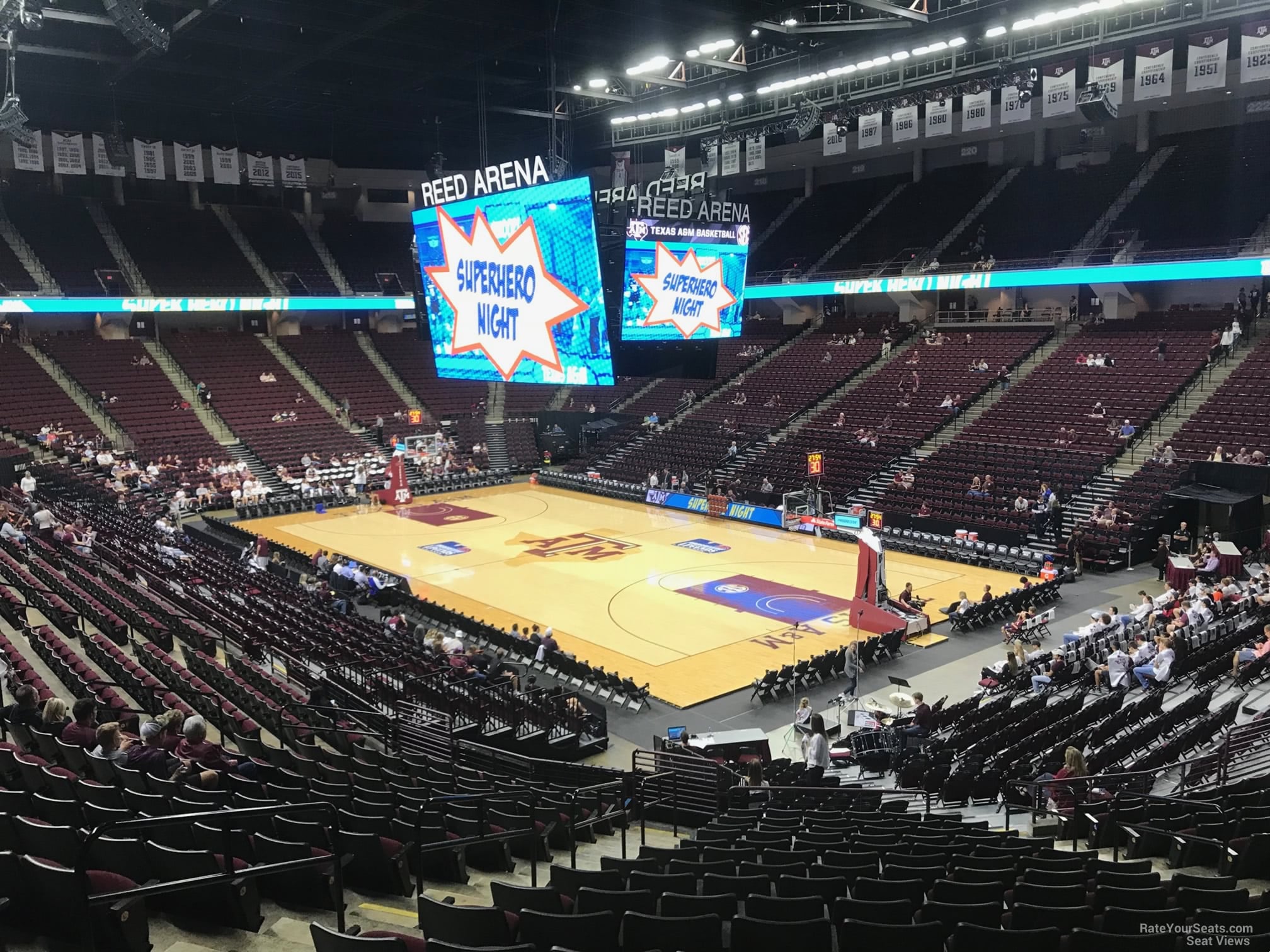Section 101 at Reed Arena - RateYourSeats.com