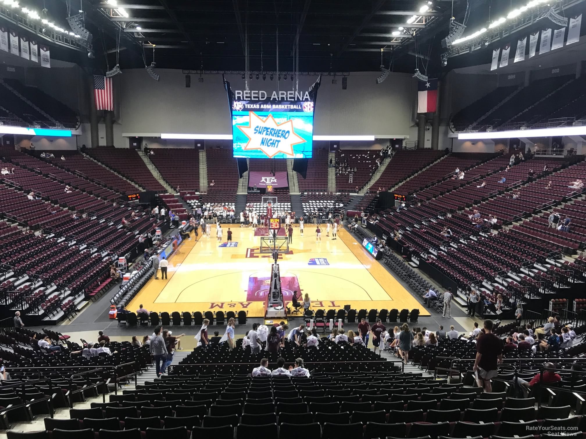 Section 113 at Reed Arena - RateYourSeats.com