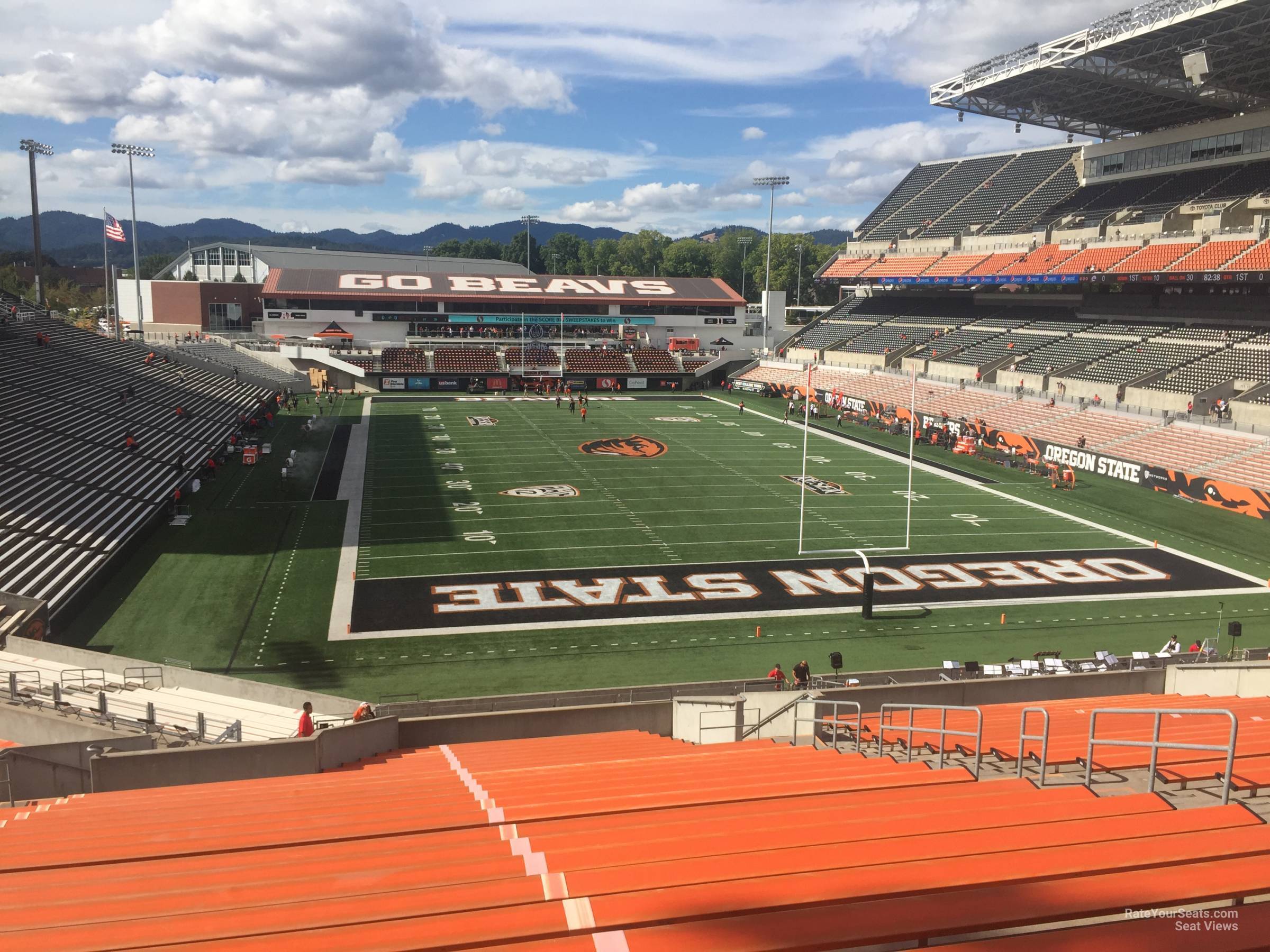Reser Stadium Section 125 - RateYourSeats.com