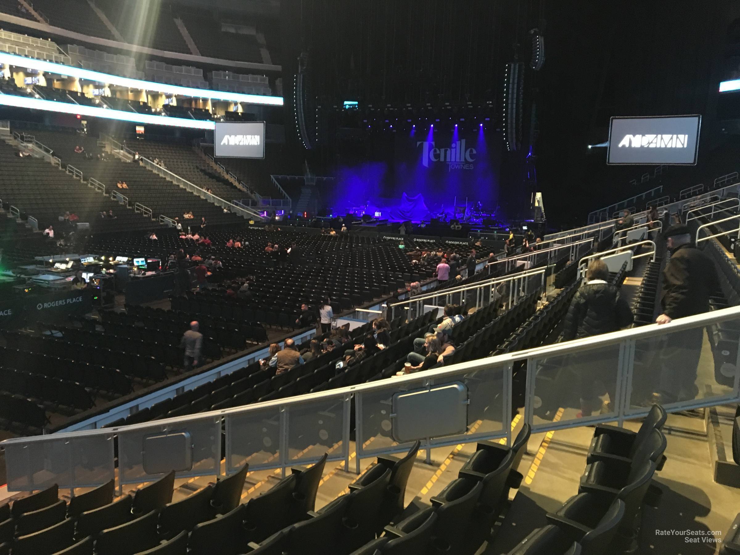 Rogers Place Section 105 Concert Seating - RateYourSeats.com