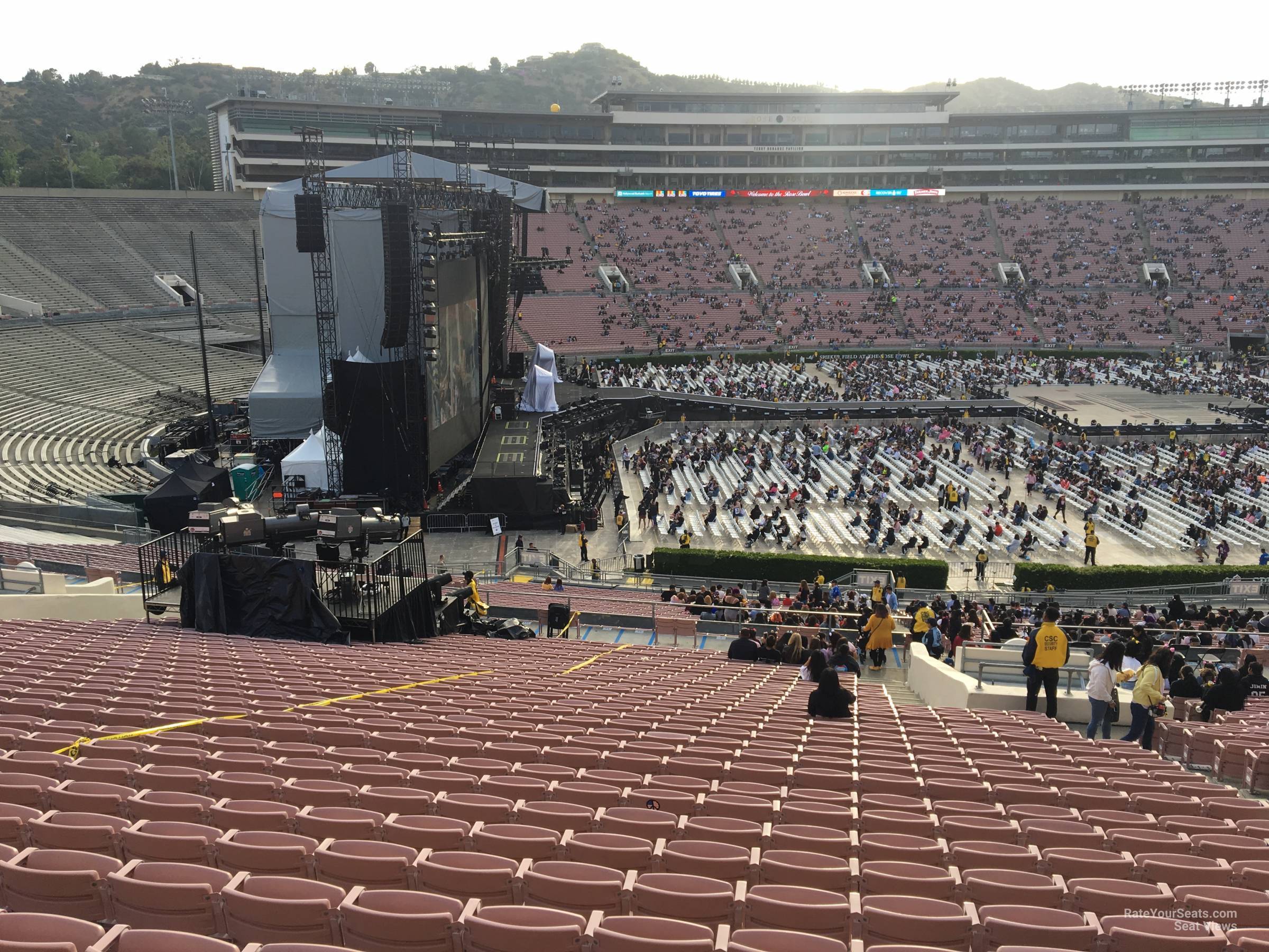Rose Bowl Seating 3 H Section Rose Bowl, Section 18 H, Home Of UCLA