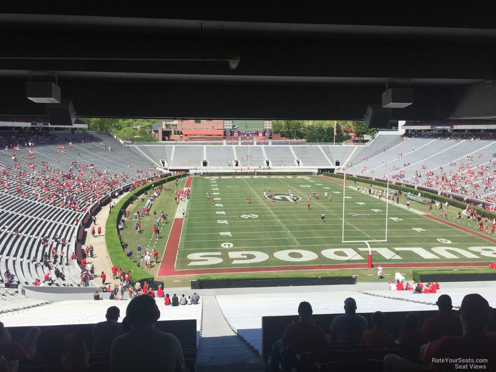 Section 121 at Sanford Stadium - RateYourSeats.com