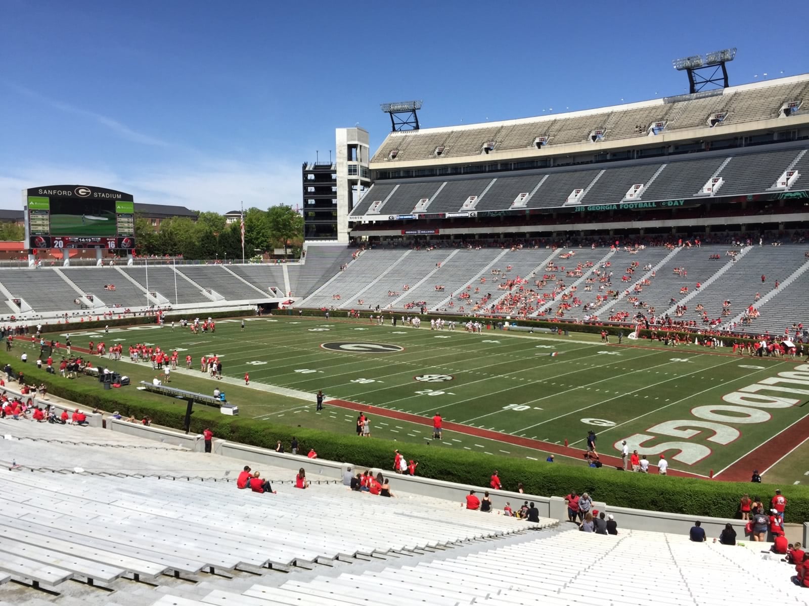 Section 126 at Sanford Stadium - RateYourSeats.com