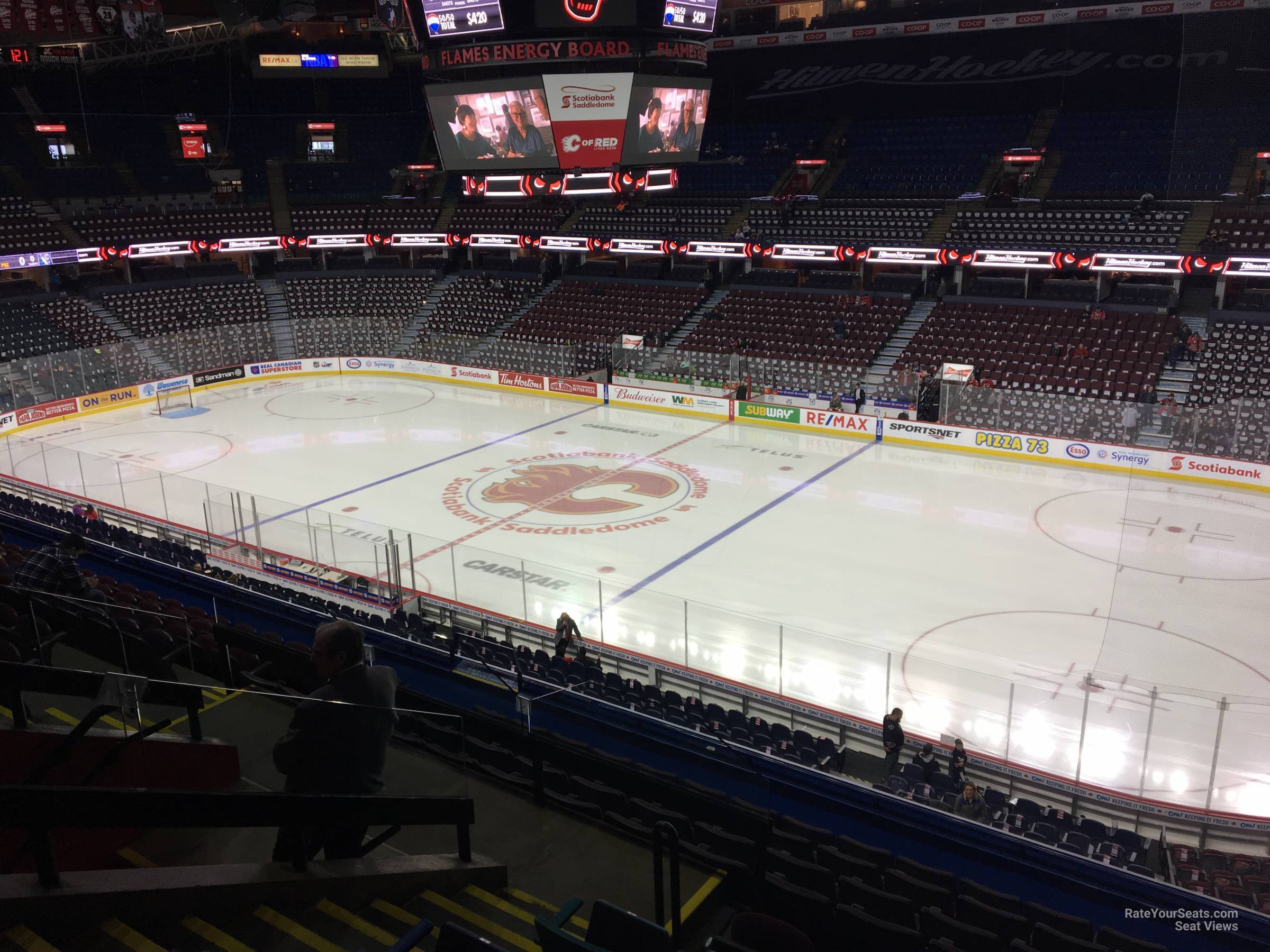 Section 228 at Scotiabank Saddledome - RateYourSeats.com