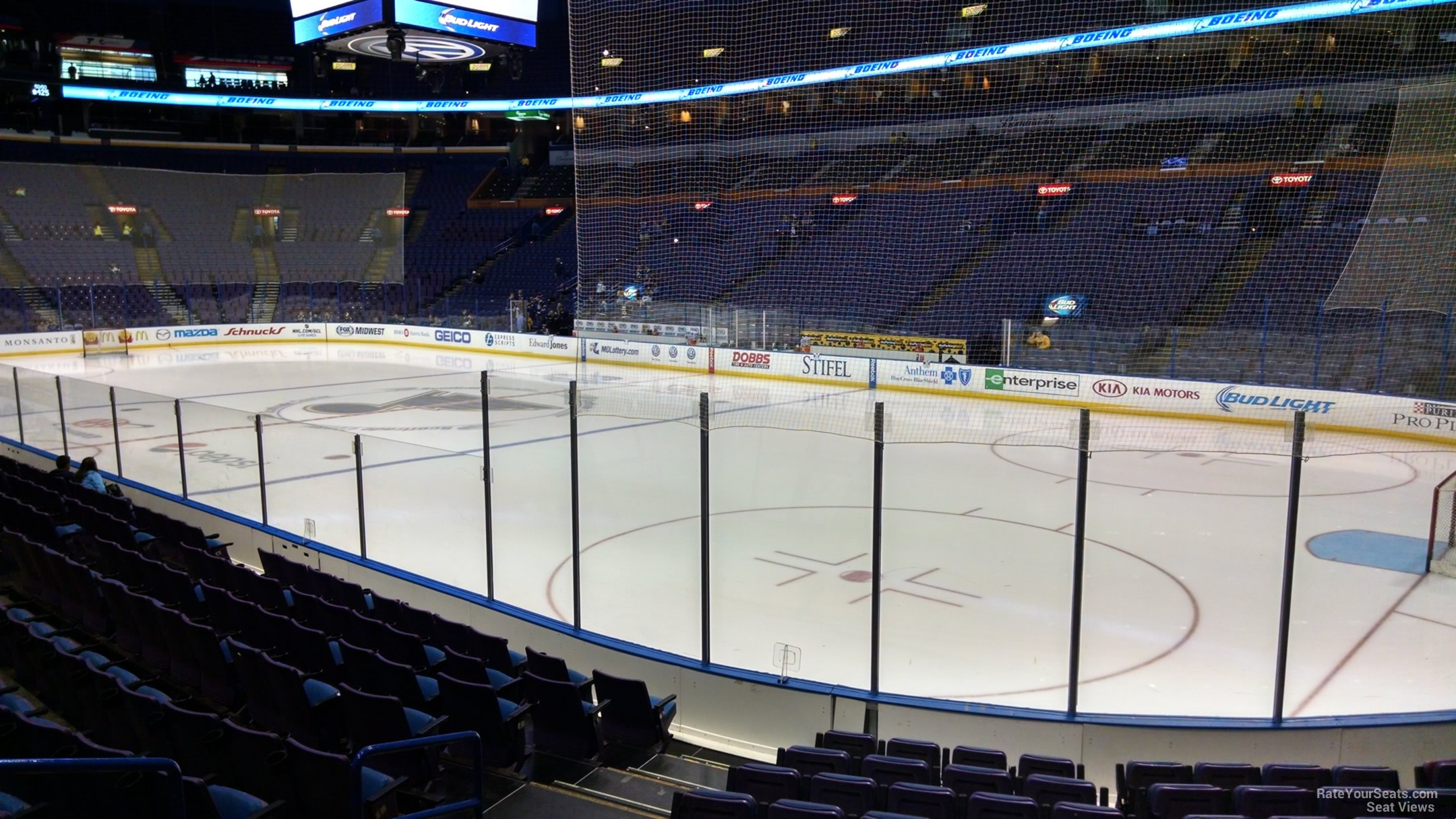 Enterprise Center Section 113 - St. Louis Blues - RateYourSeats.com
