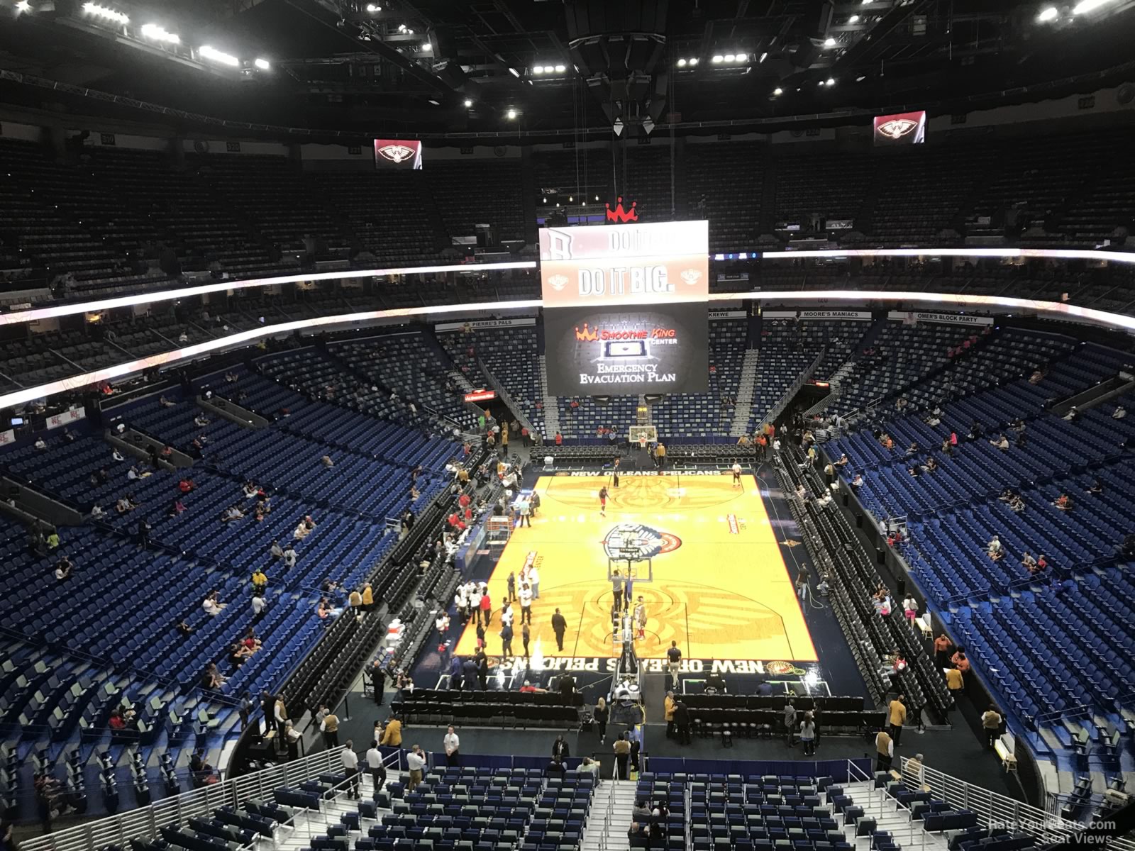 Section 308 at Smoothie King Center - RateYourSeats.com