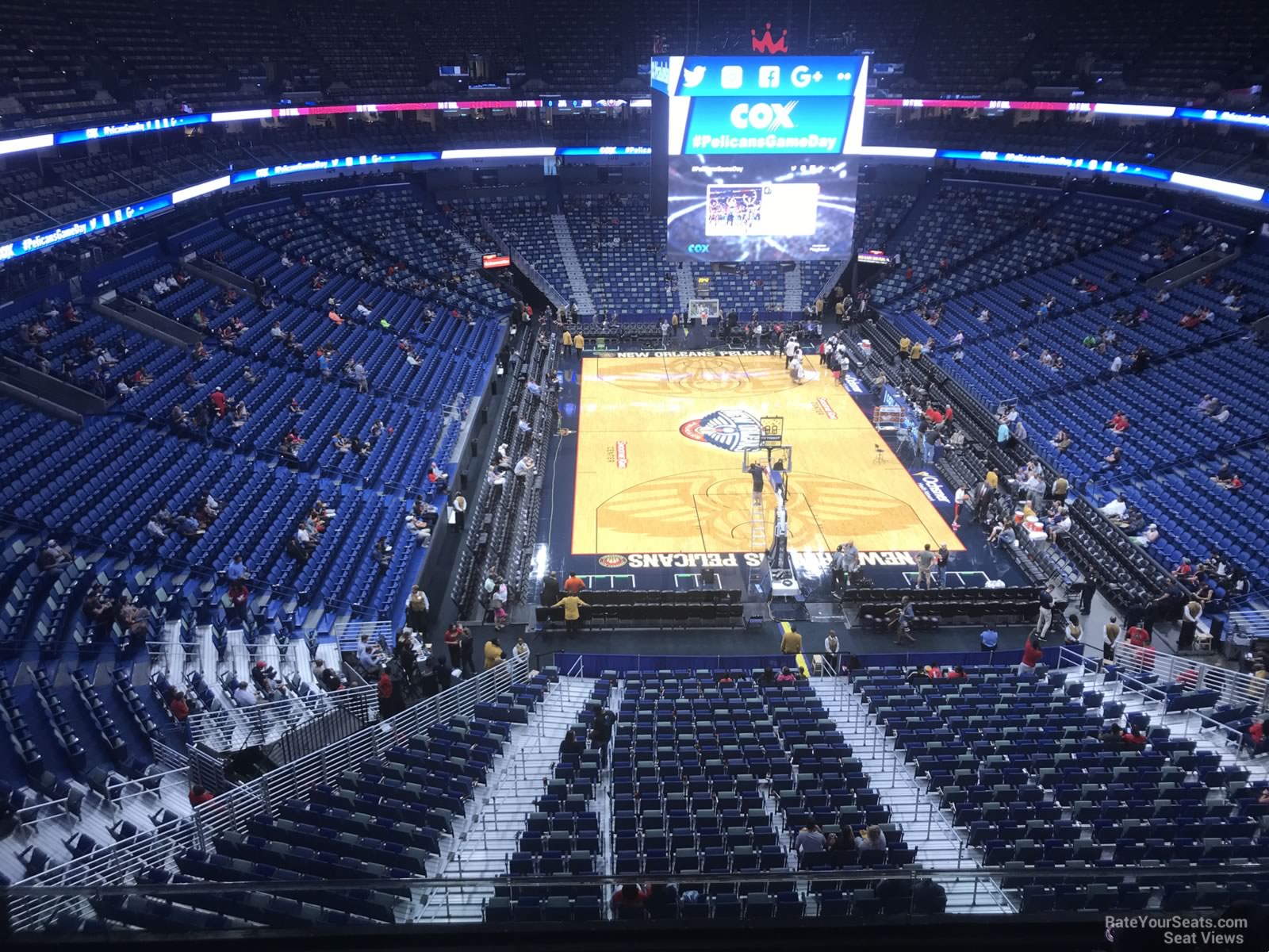 Section 325 at Smoothie King Center - RateYourSeats.com