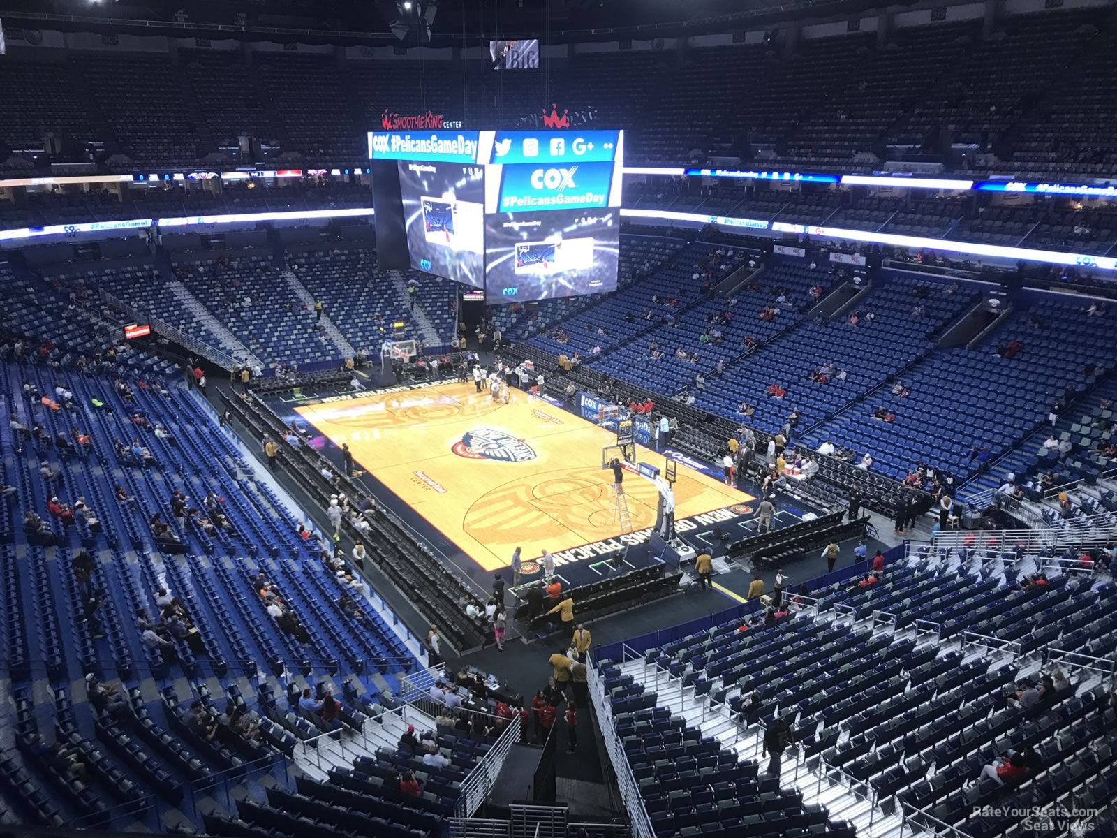 Section 327 at Smoothie King Center - RateYourSeats.com