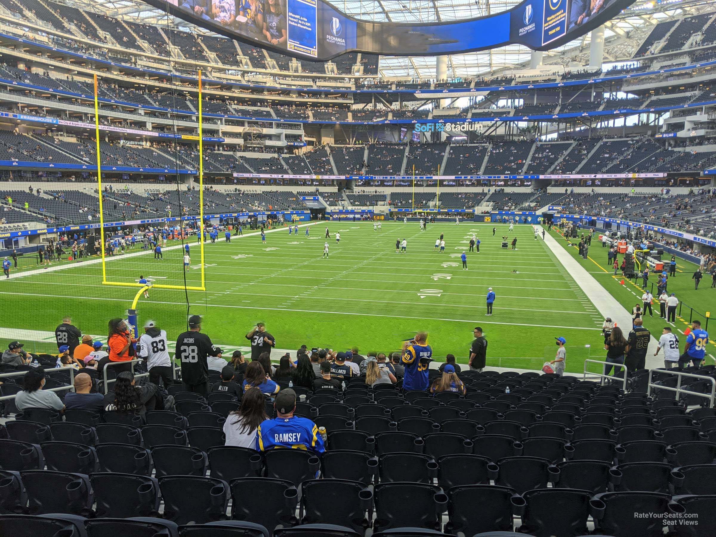 Section 104 at SoFi Stadium - RateYourSeats.com