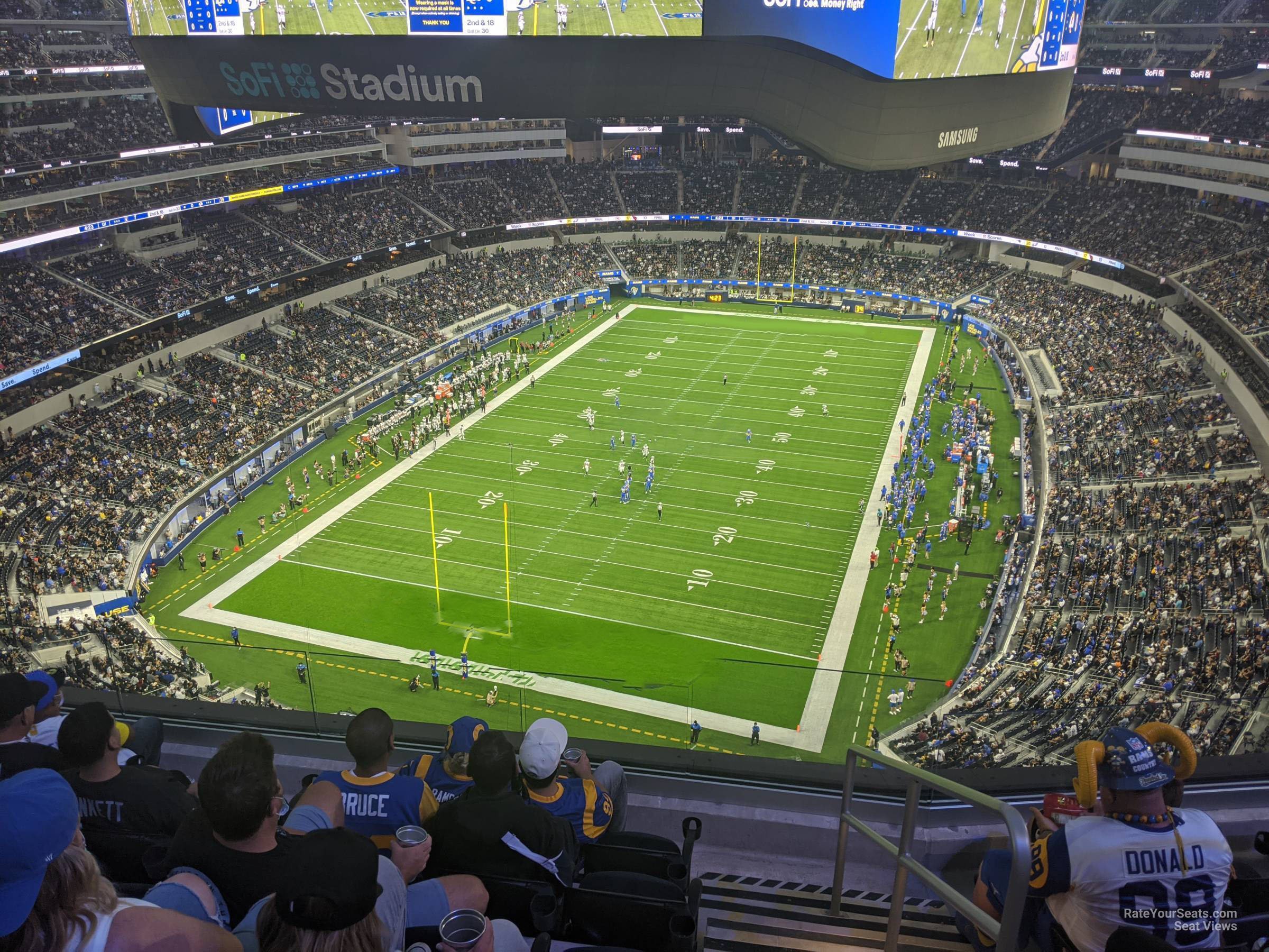 Section 431 at SoFi Stadium - RateYourSeats.com Section 431 at SoFi Stadium - RateYourSeats.com