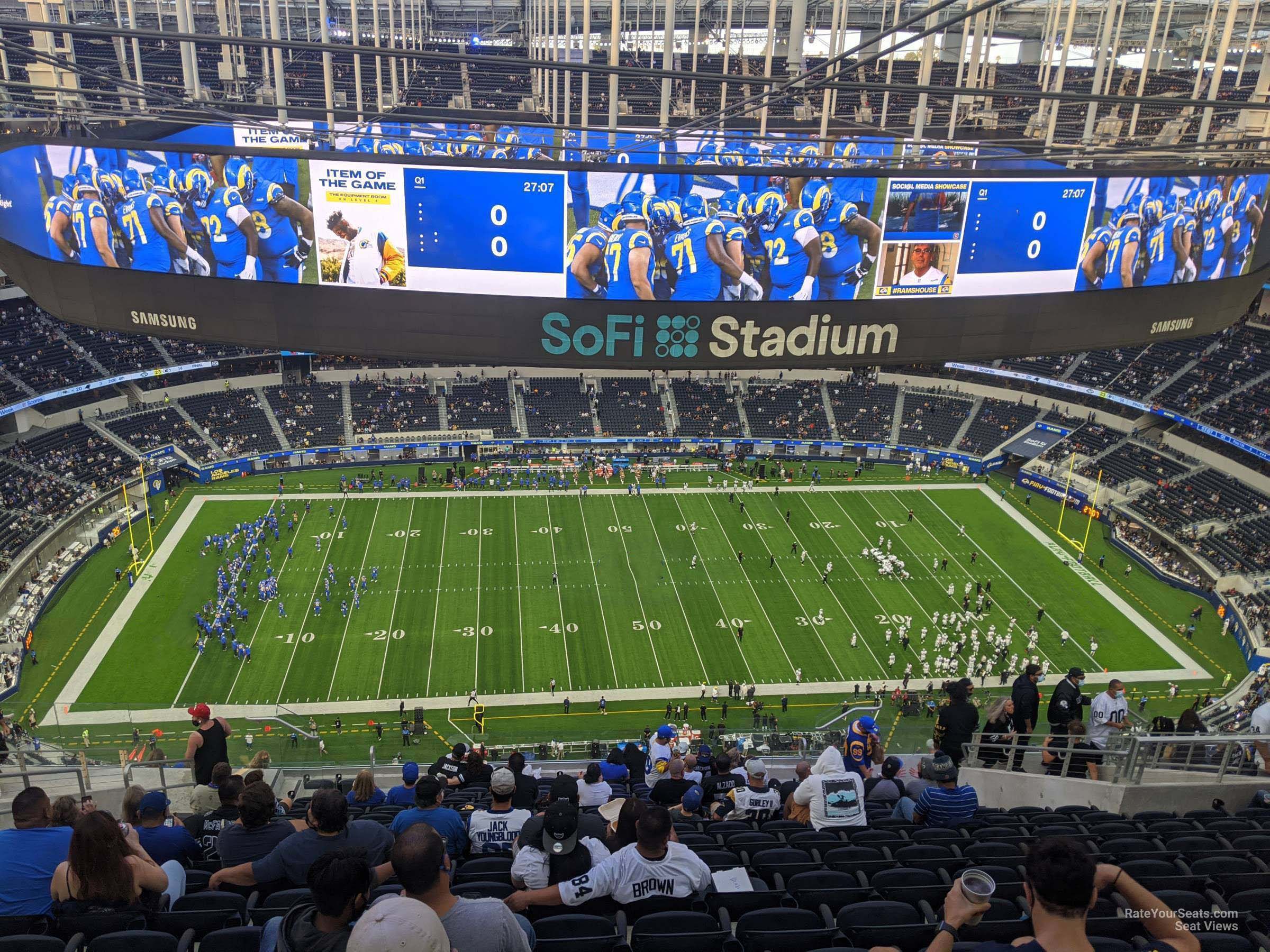Section 513 at SoFi Stadium - RateYourSeats.com Section 513 at SoFi Stadium - RateYourSeats.com