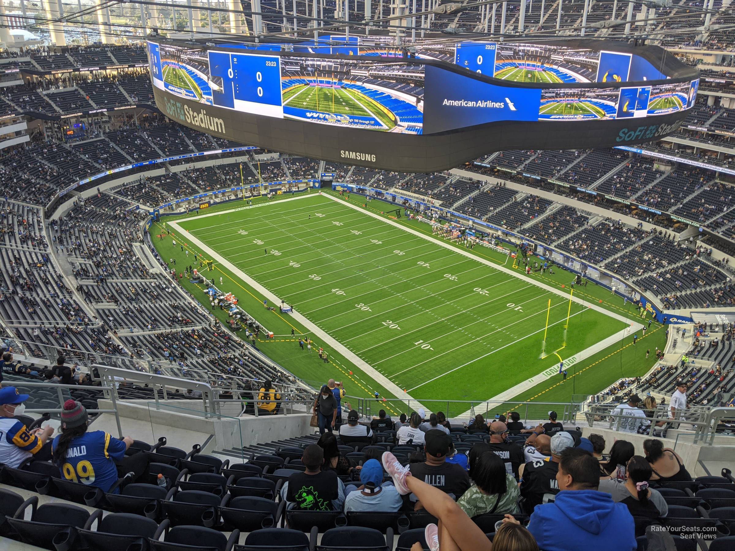 Section 523 at SoFi Stadium - RateYourSeats.com Section 523 at SoFi Stadium - RateYourSeats.com