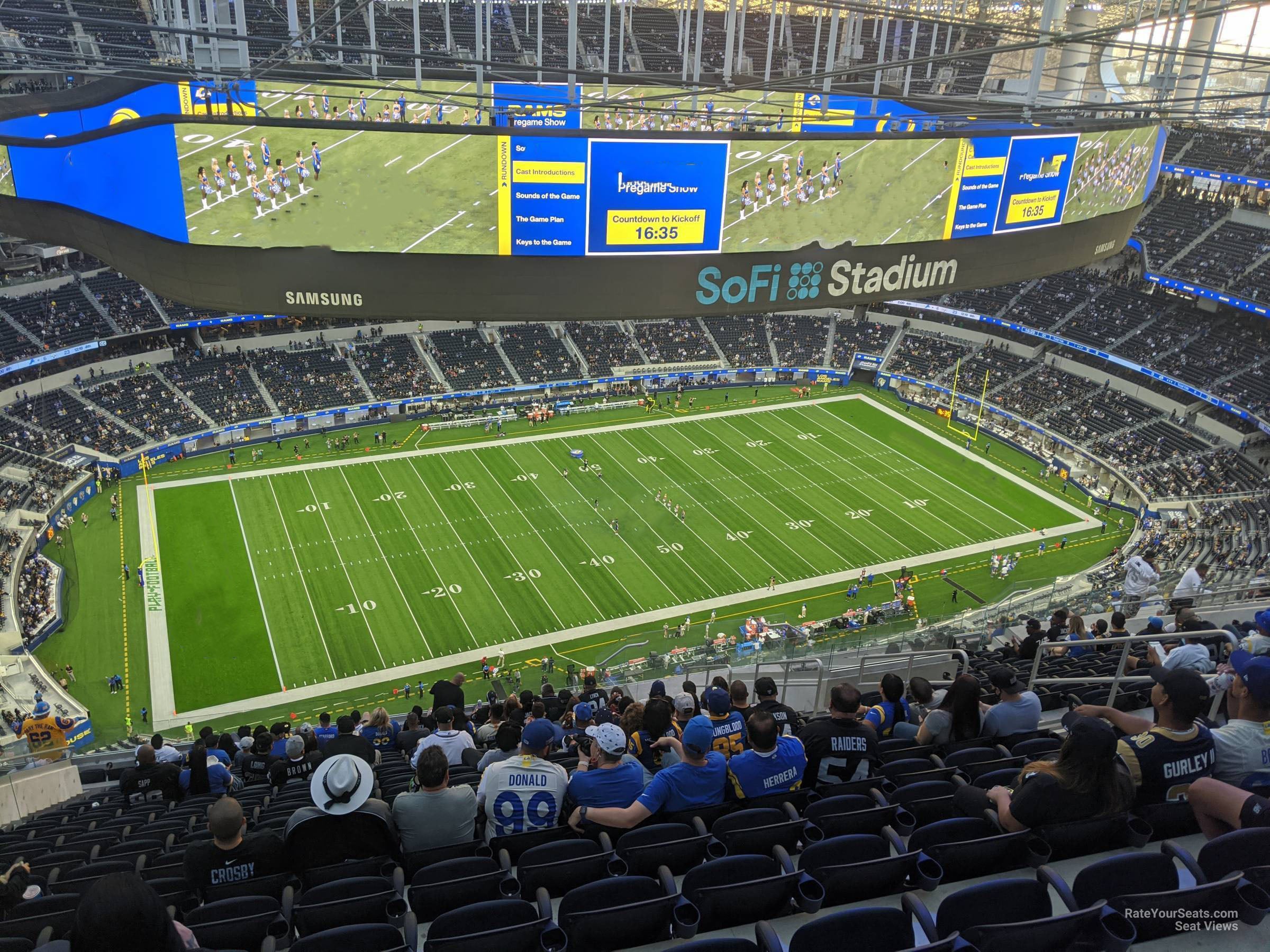 Section 536 at SoFi Stadium - RateYourSeats.com