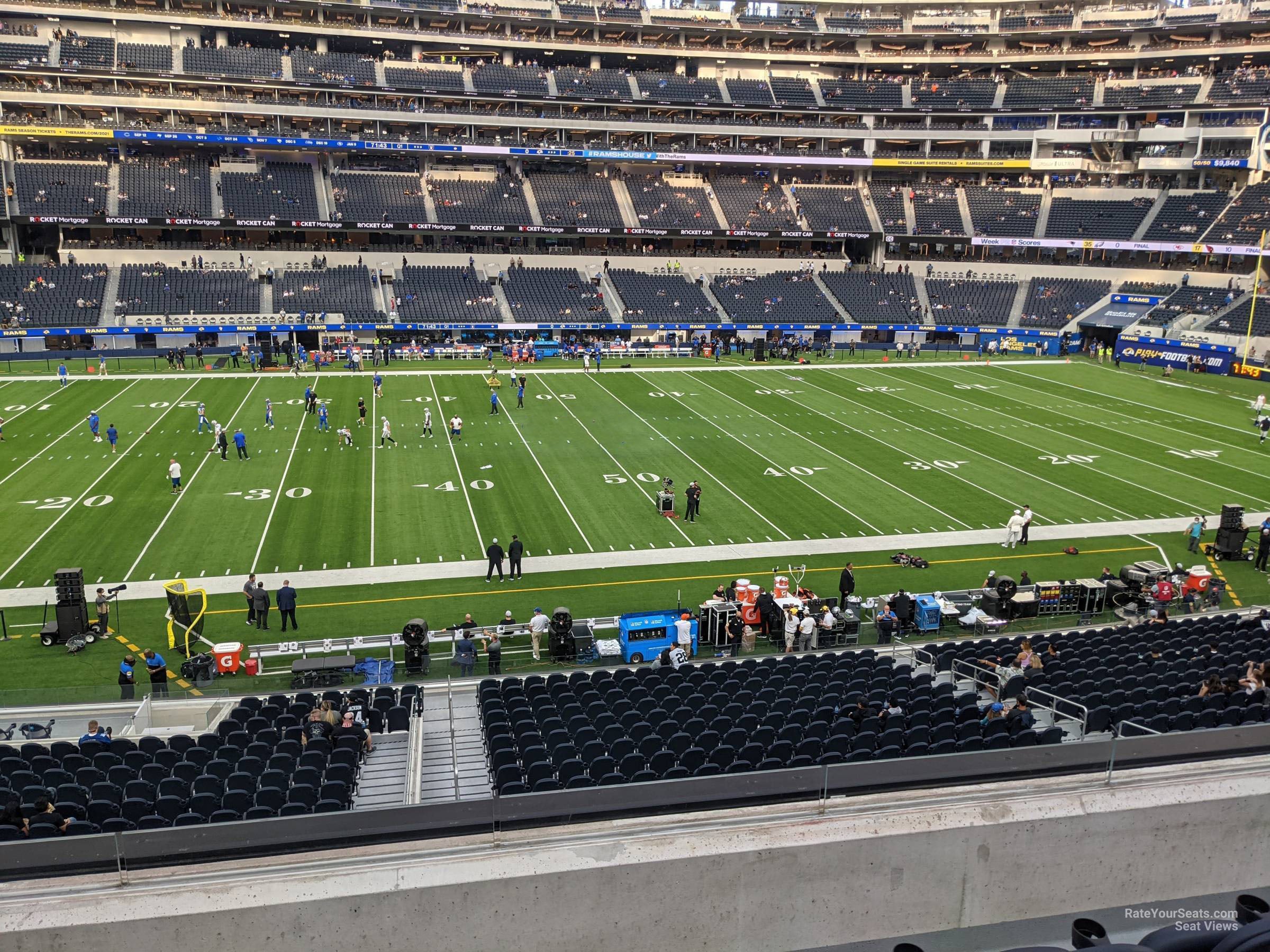 VIP 218 at SoFi Stadium - RateYourSeats.com