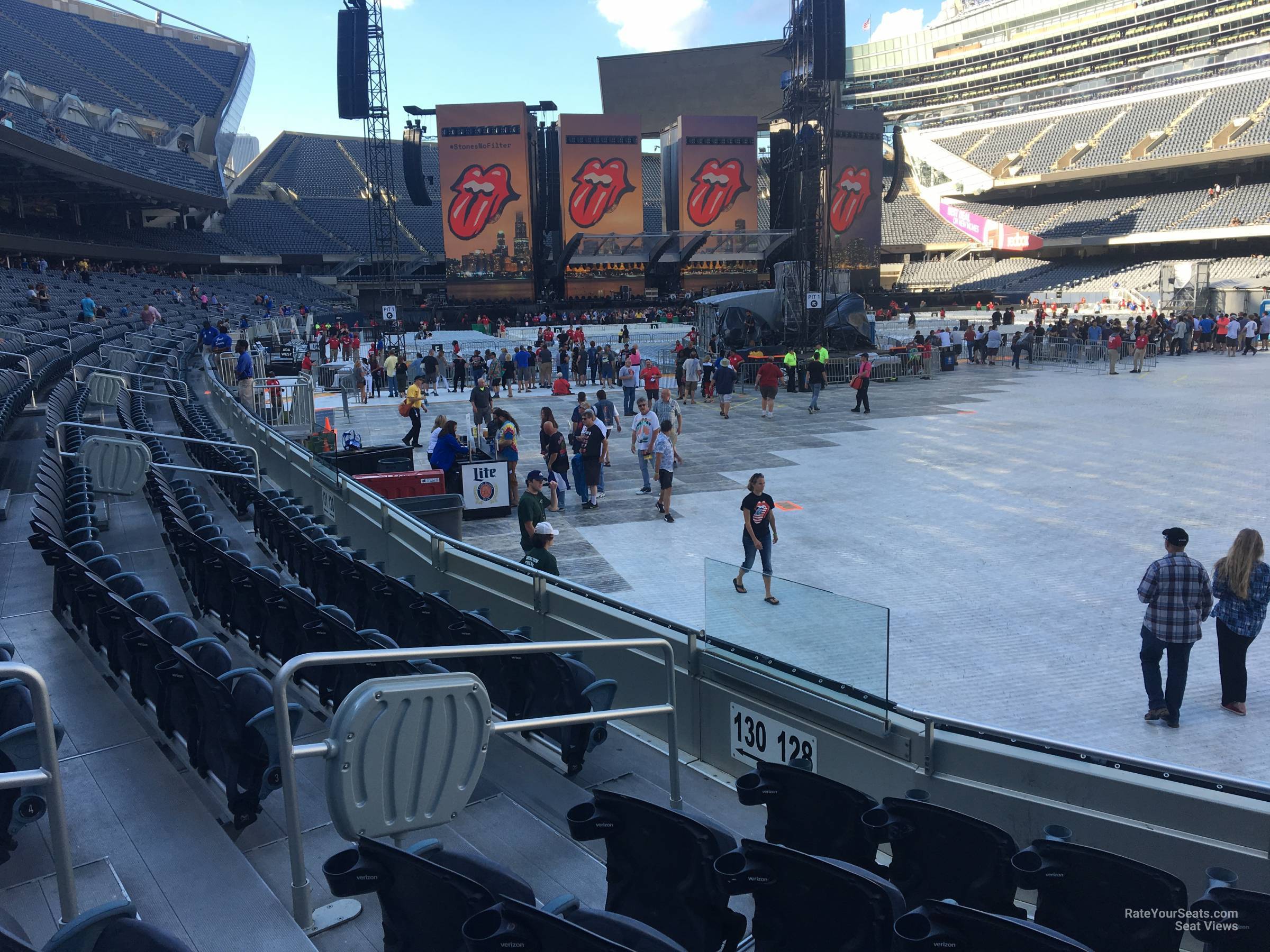 Soldier Field Section 128 Concert Seating - RateYourSeats.com