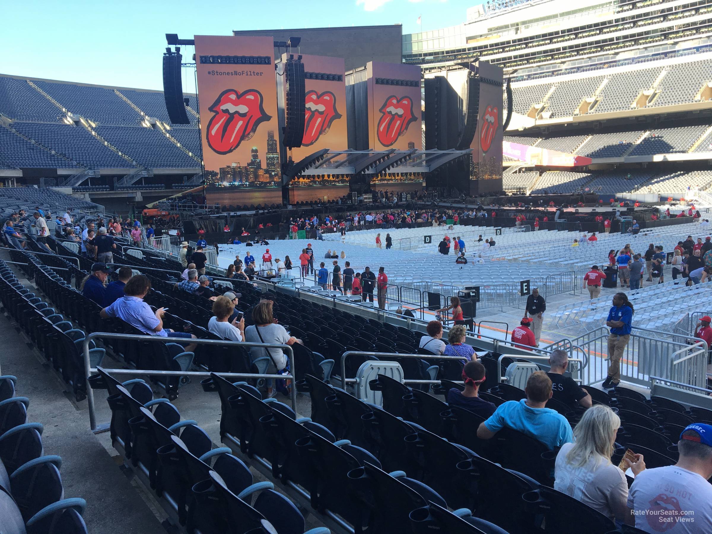 Section 134 at Soldier Field - RateYourSeats.com