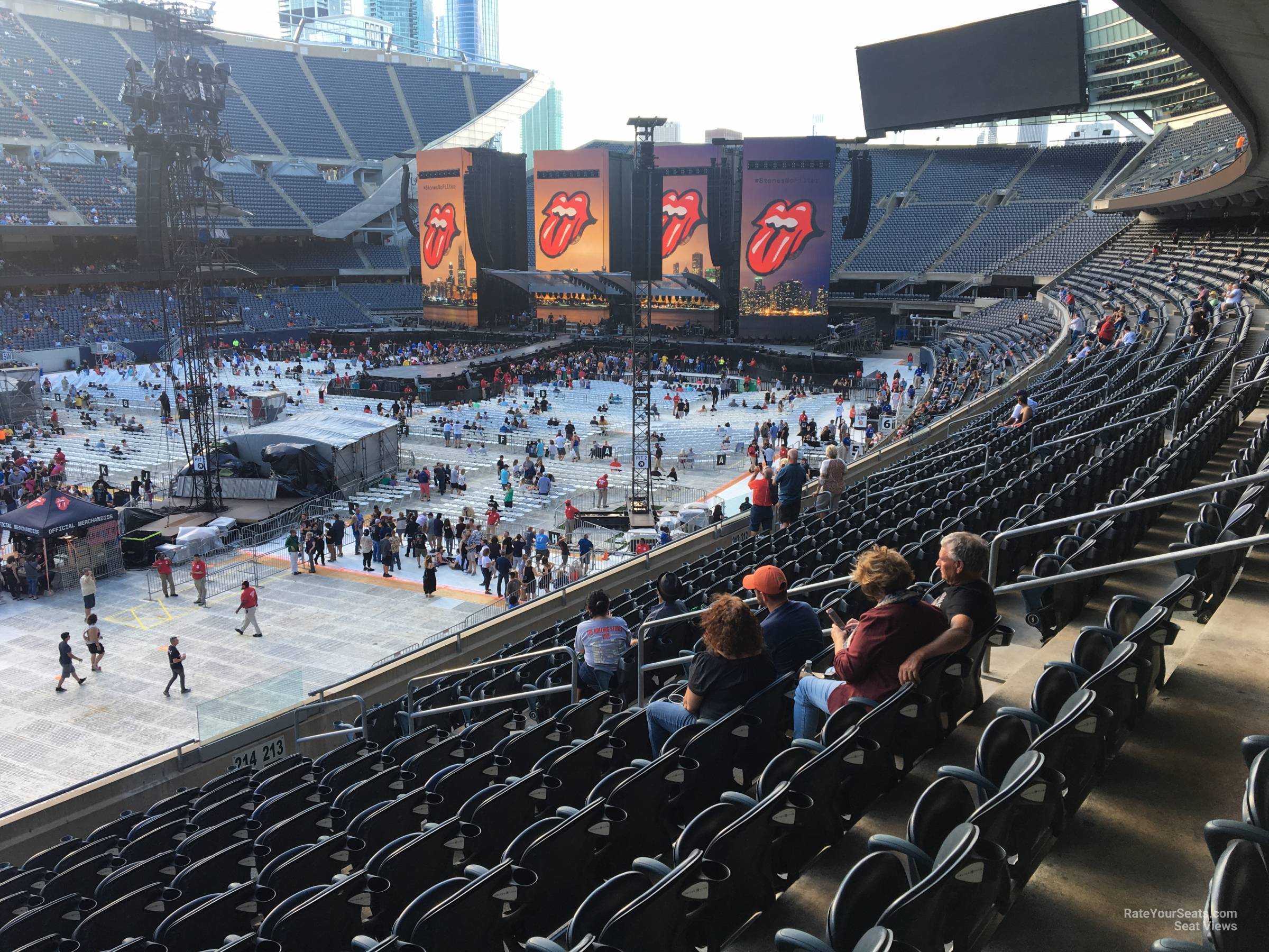 Soldier Field Section 214 Concert Seating - RateYourSeats.com