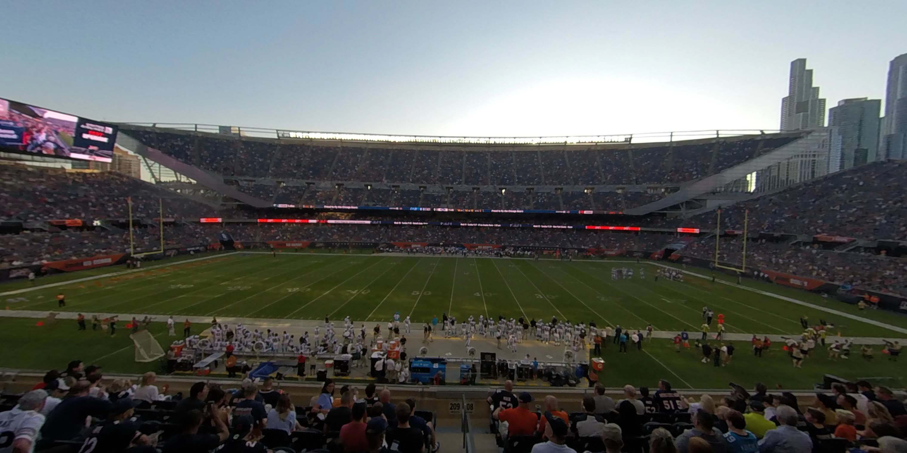 Section 208 at Soldier Field - RateYourSeats.com