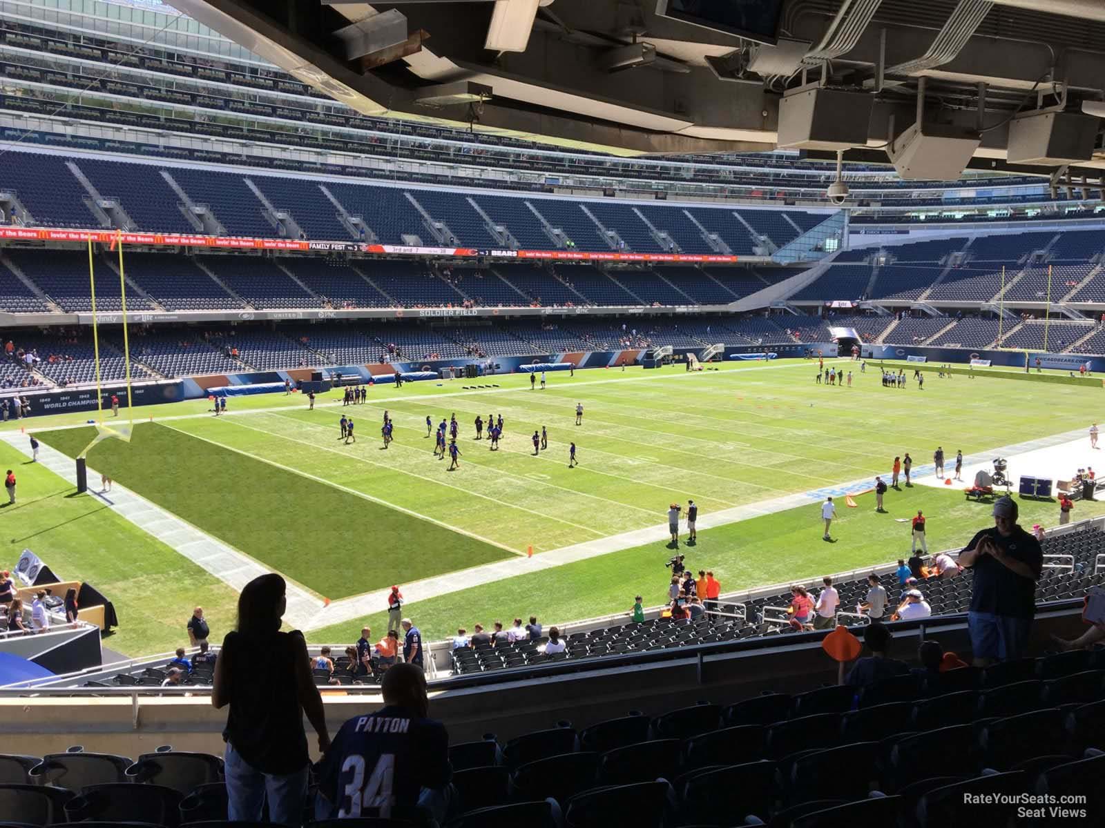 Section 244 at Soldier Field - Chicago Bears - RateYourSeats.com
