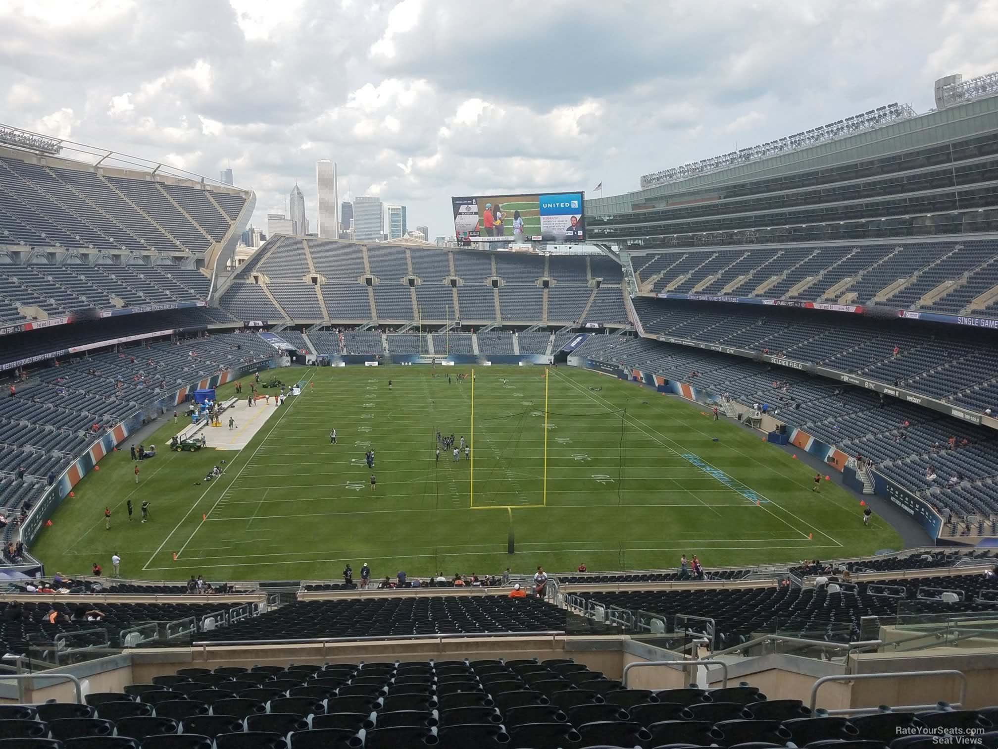 Soldier Field Section 323 - Chicago Bears - RateYourSeats.com