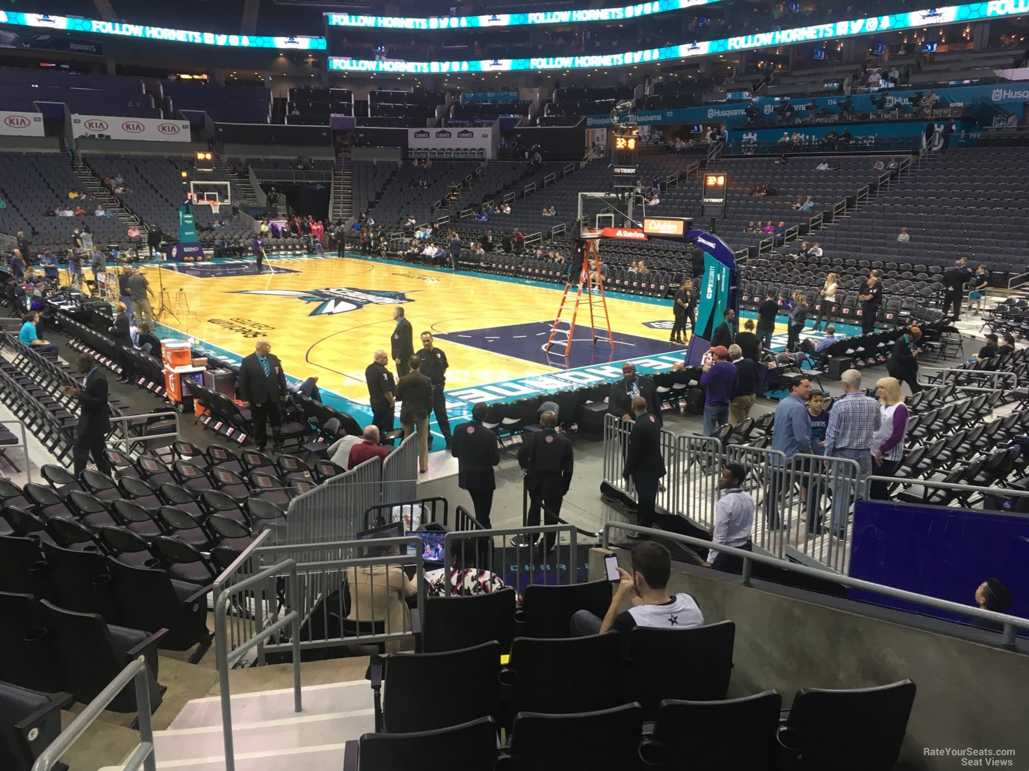 Spectrum Center Section 102 - Charlotte Hornets - RateYourSeats.com