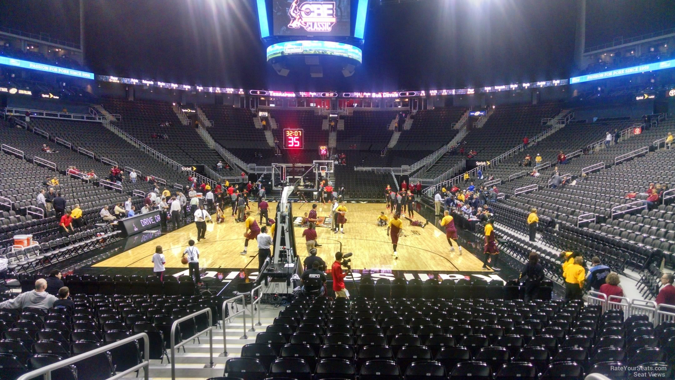 Sprint Center Basketball Seating