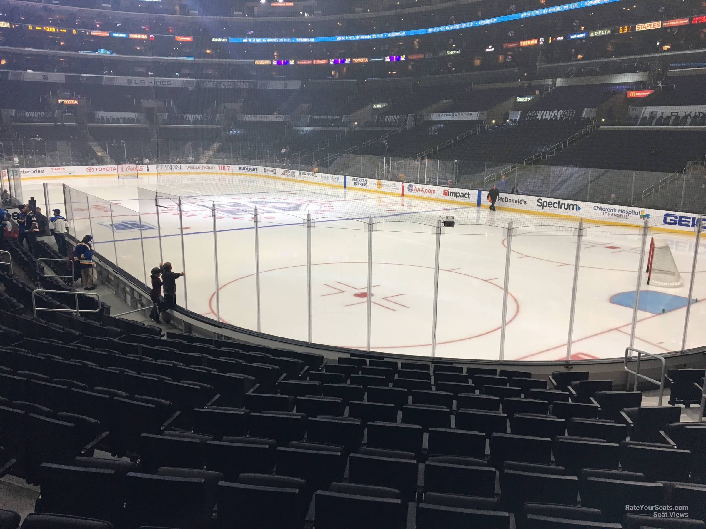 Staples Center Seating Chart Section 117 | Cabinets Matttroy