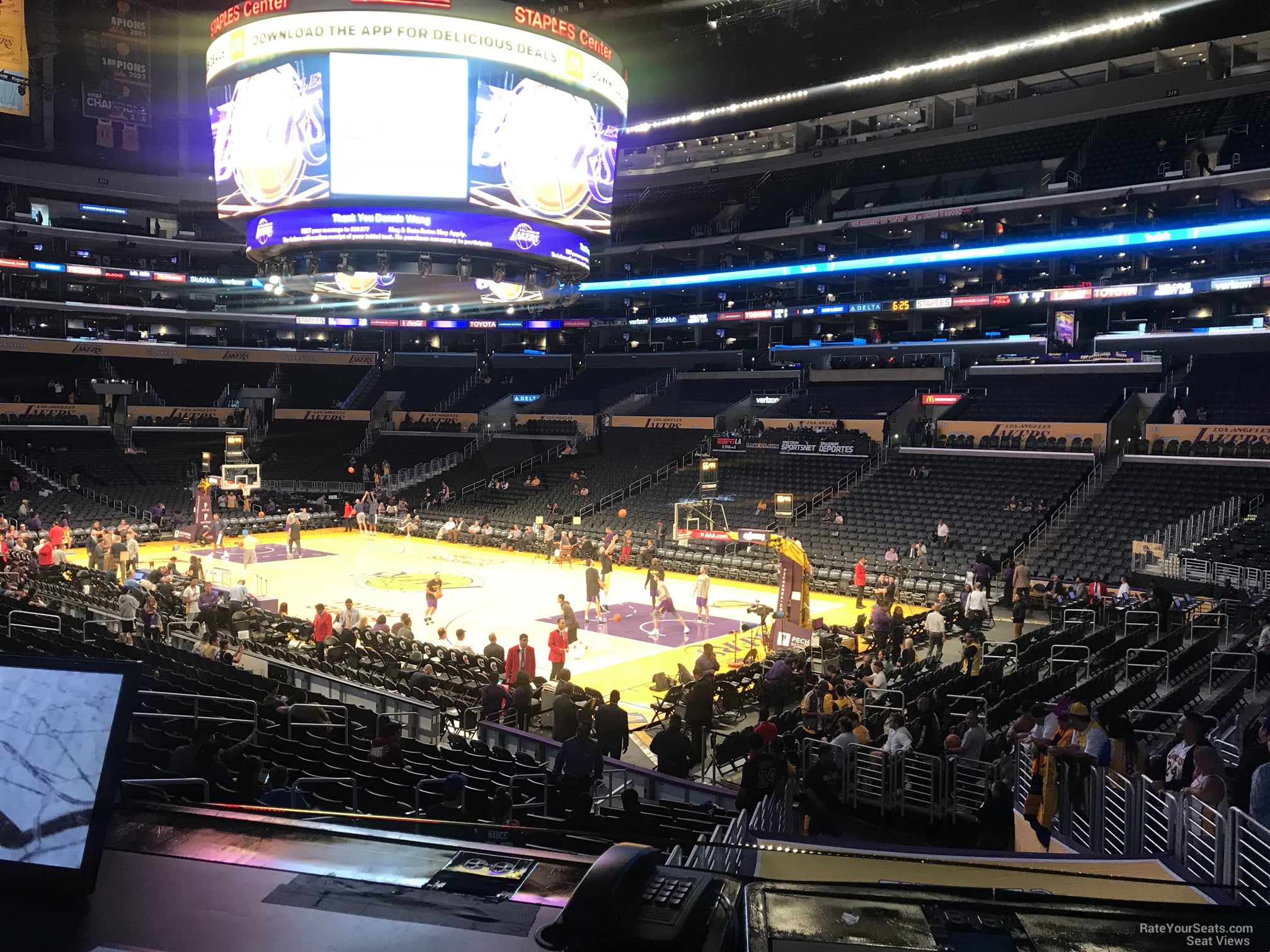 Staples Center Seating Chart Section 117 | Cabinets Matttroy