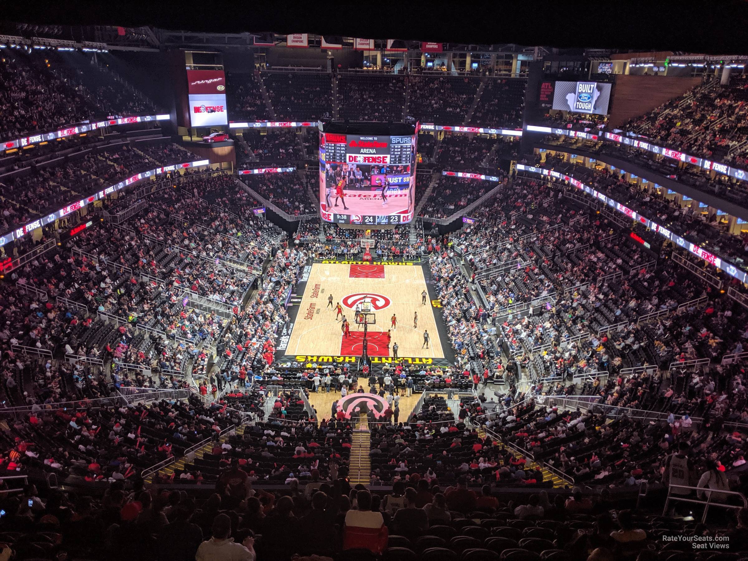 Section 215 at State Farm Arena - Atlanta Hawks - RateYourSeats.com