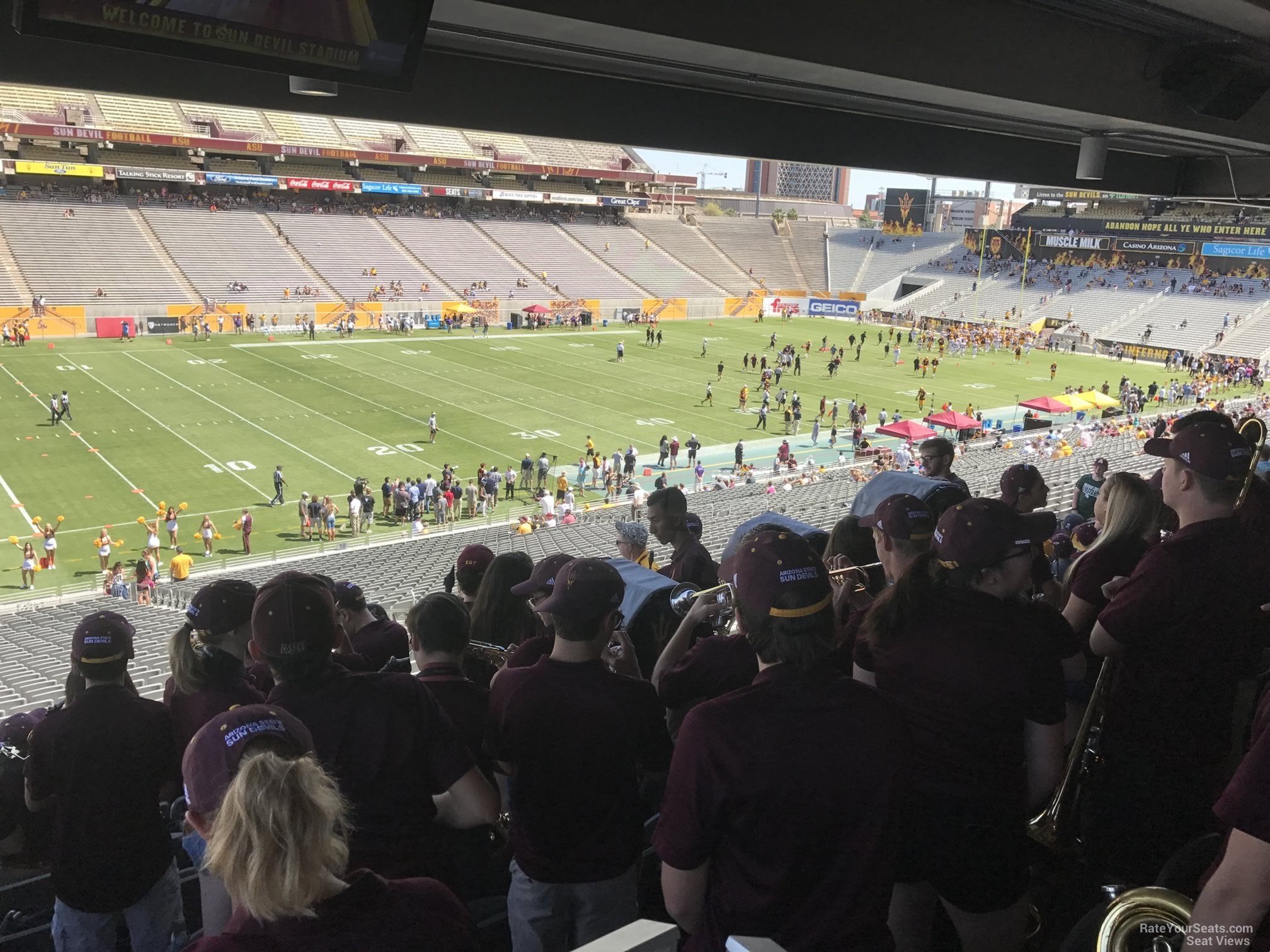Sun Devil Stadium Seating Map