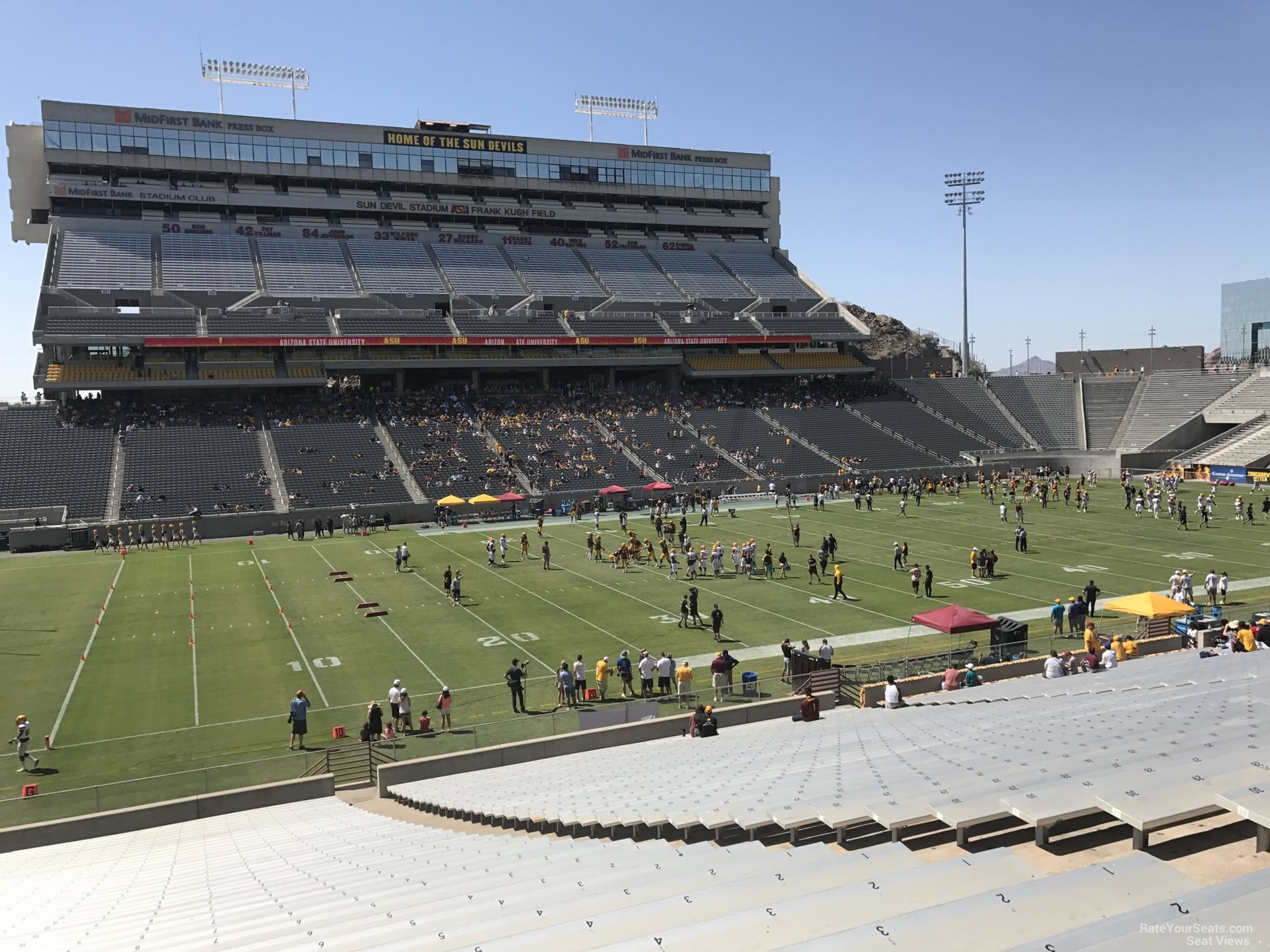 Section 32 at Sun Devil Stadium - RateYourSeats.com