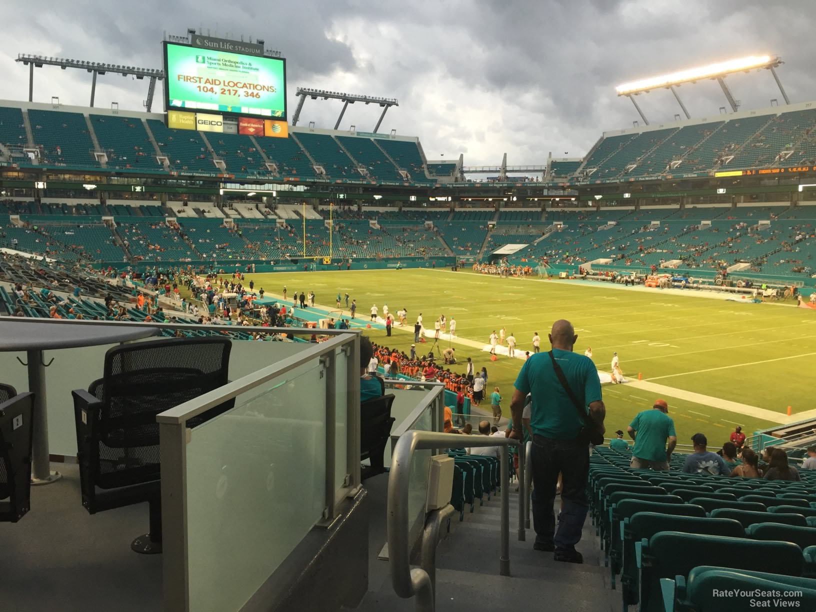 Sun life stadium seat - delibris