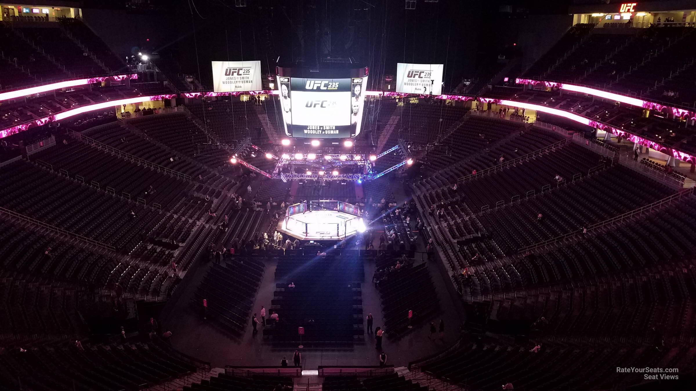 Section 214 at T-Mobile Arena - RateYourSeats.com